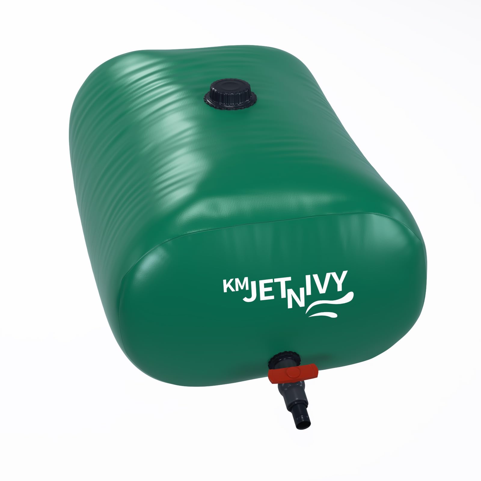 KMJETNIVY Water Storage Bladder, Collapsible Water Bladder Tanks, Large-Capacity Water Storage Container, Portable Emergency Water Storage Tank (Black 110L)
