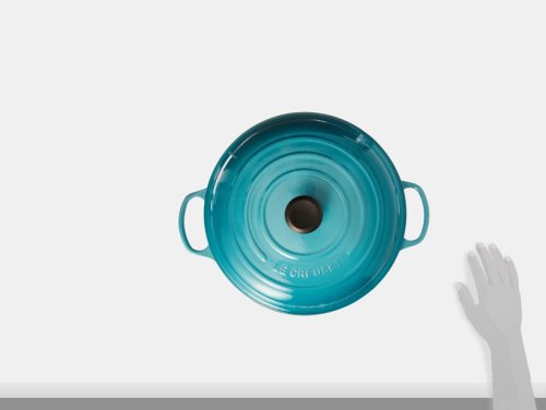 Le Creuset Enameled Cast Iron Signature Braiser, 5 qt. , Caribbean