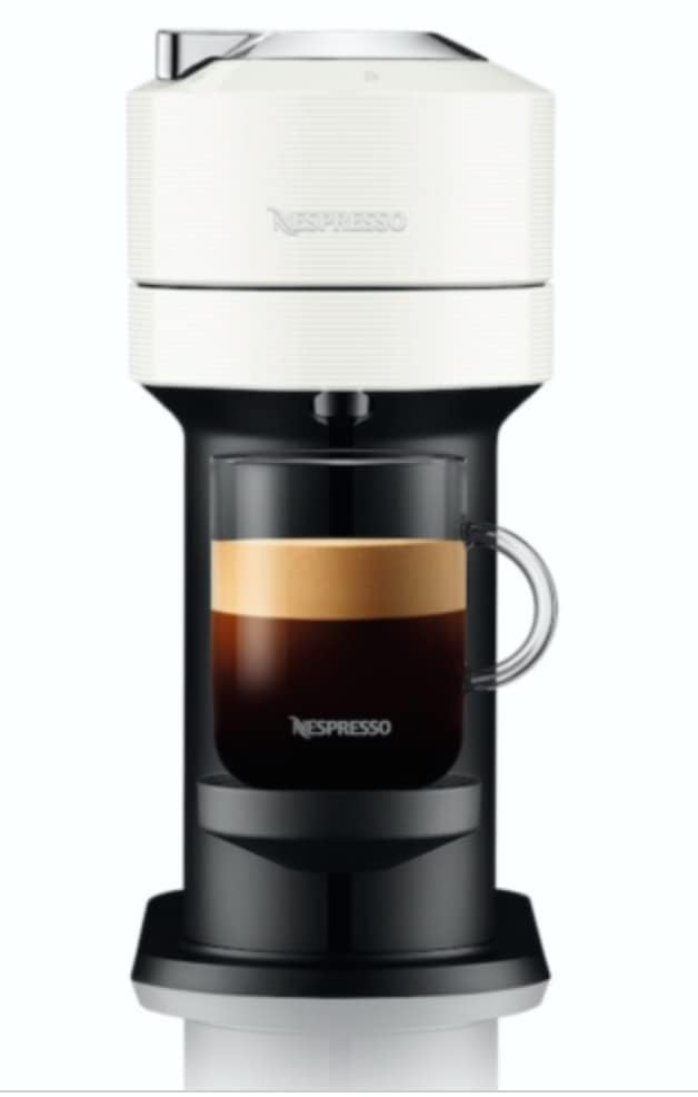 Nespresso De'Longhi Vertuo Next Deluxe by De'Longhi with Aeroccino - Chrome