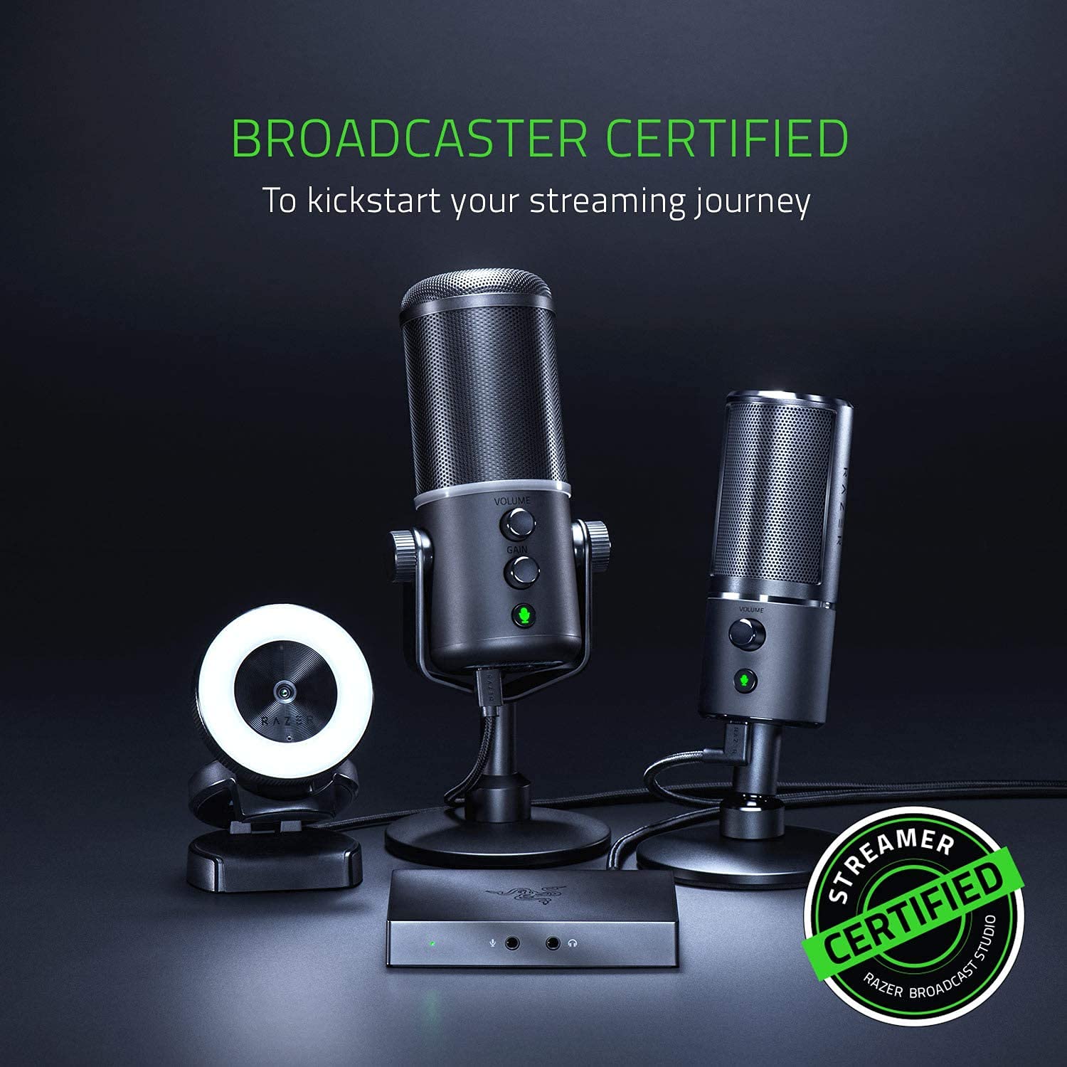 Razer Ripsaw HD Game Streaming Capture Card: 4K Passthrough - 1080P FHD 60 FPS Recording - Compatible with PC, PS4, Xbox One, Nintendo Switch (Renewed)