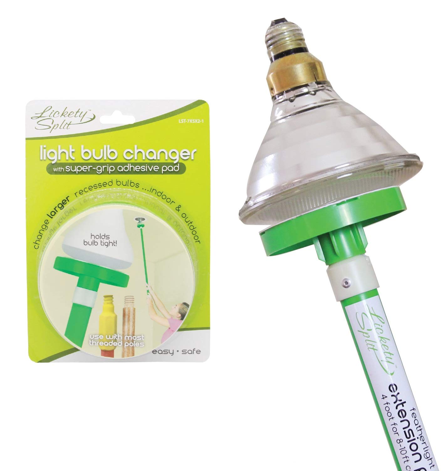 Lickety Split LSOL-47X5X2-1 Topper with Pole Light Bulb Changer