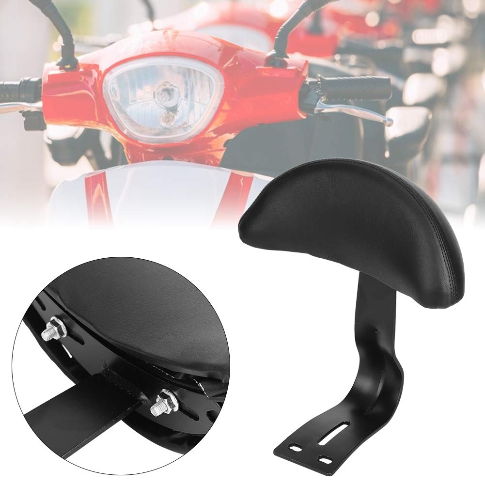 MAGT Electric Bike Seat Backrest, Universal Bicycle Saddle Backrest Bike Cushion Back Rest Rack Replacement Cycling Accessory Black