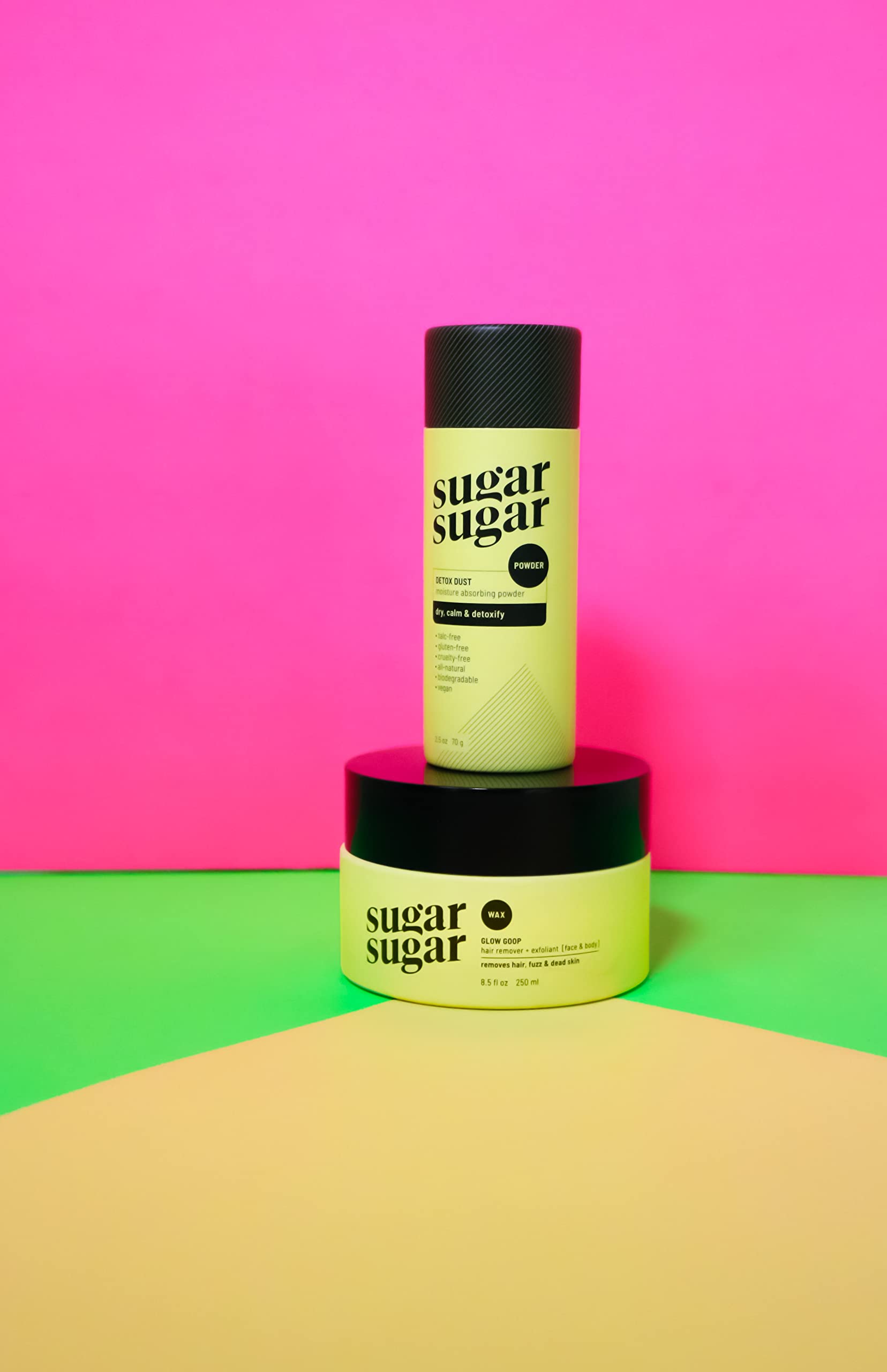 Sugar Sugar Wax Bare Body Essentials: Glow Goop & Detox Dust