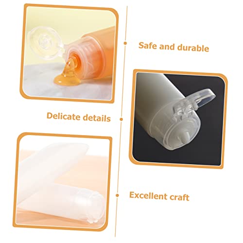 Zerodeko 12pcs lotion bottle pp refillable travel bottles face wash dispenser Multipurpose travel containers for toiletries Vial multi-use lotion bottles empty bottle Leakproof