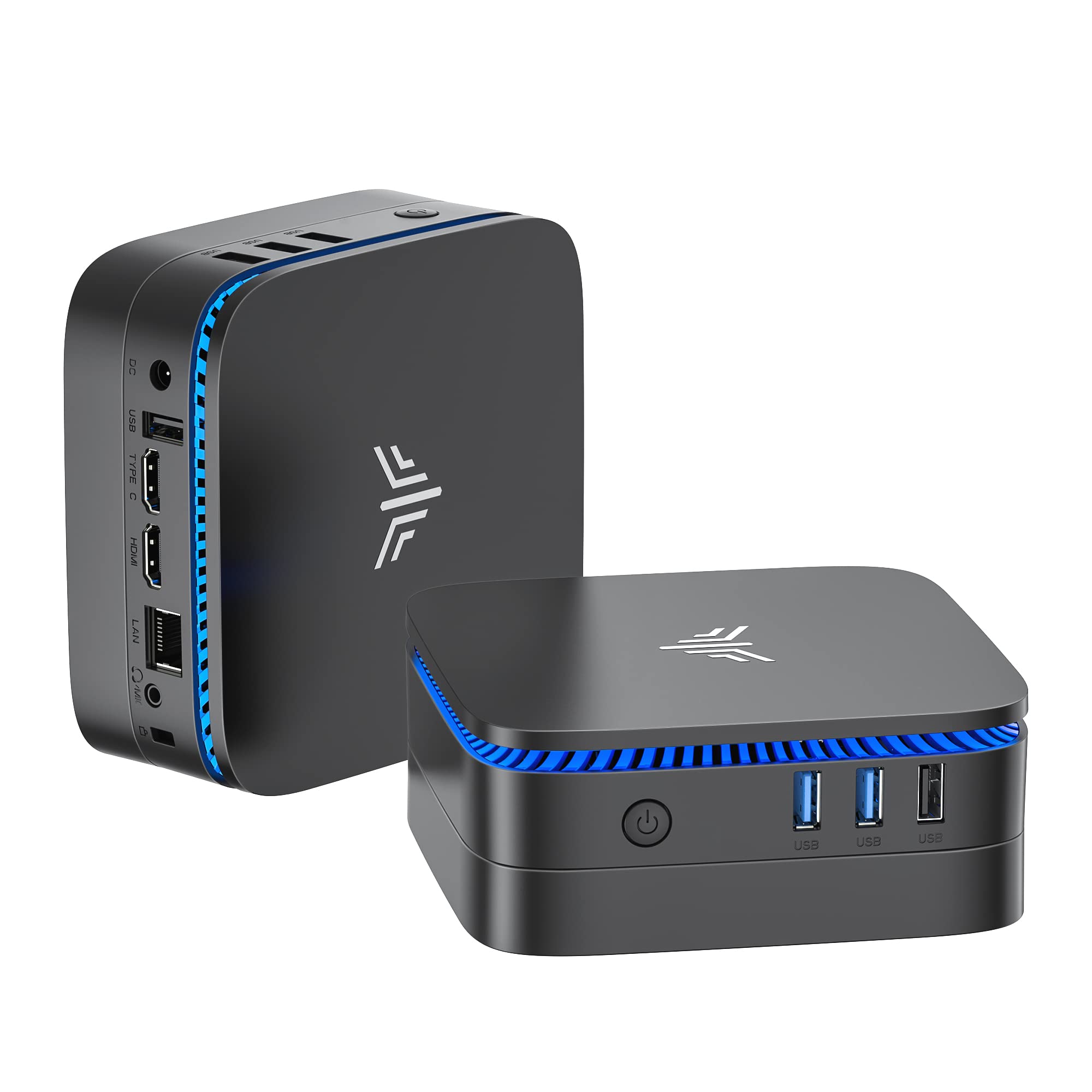 KAMRUI Mini PC,Mini Computer Intel 11th Gen N5105(up to 2.9GHz),Small Desktop Computers,8GB RAM/256GB M.2 SSD,4K UHD,2.4G+5G Dual WiFi,BT 4.2 for Business Home Office Recreation