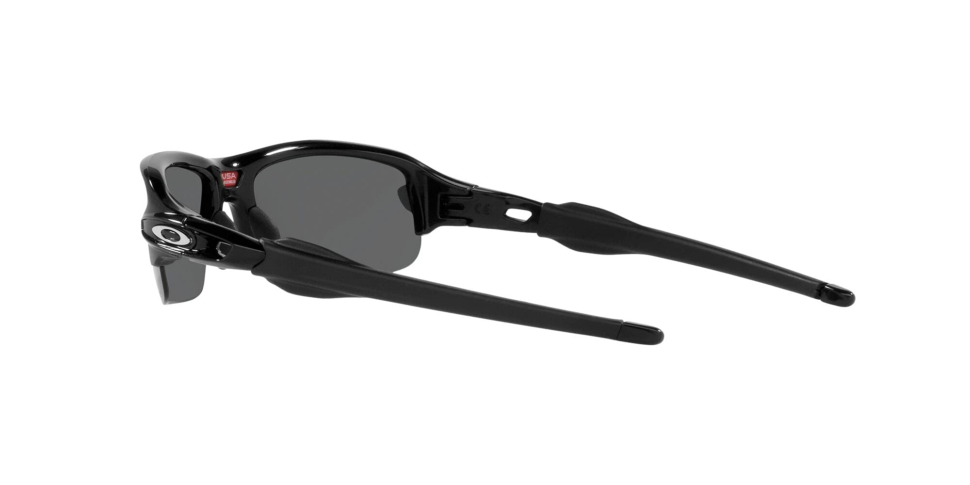 Oakley Youth OJ9008 Flak XXS Square Sunglasses, Polished Black/Prizm Black, 58 mm