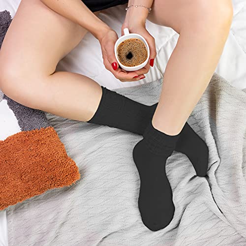 MDR Lightweight Cotton Slouch Sock For Women and Men 1 Pair Made in USA Size 9 to 11 (Royal Blue)