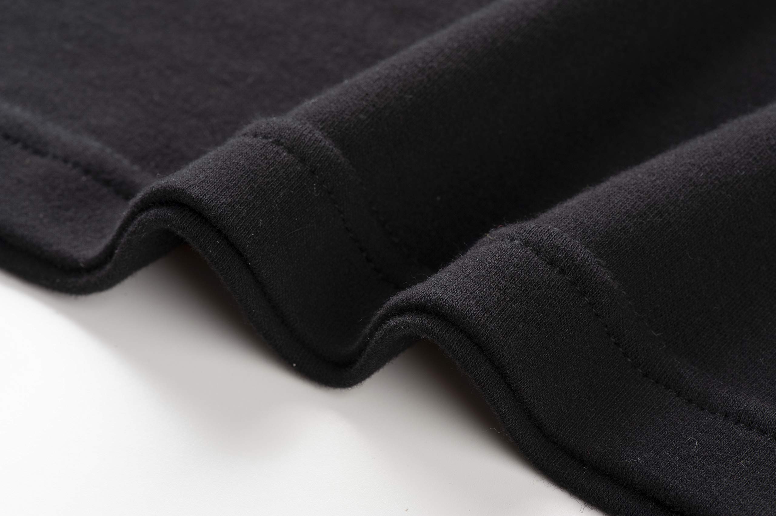 Mens Black Turtleneck Long Sleeve Mock Turtleneck Men Thermal Underwear Shirts Sweater 3X