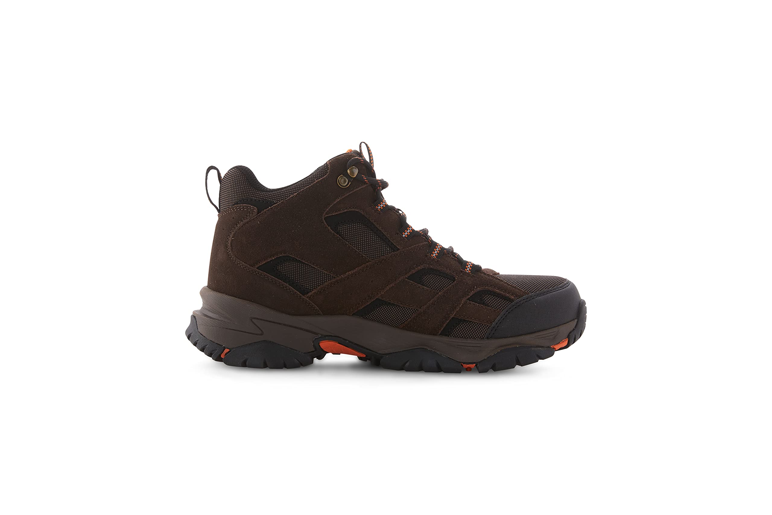 Nevados XP Men's Rubicon Mid Waterproof Hiking Boots | Flexible & Lightweight for Trail, Walking, Summer Outdoors | Comfortable w/Memory Foam | Rugged Carbon Rubber Sole