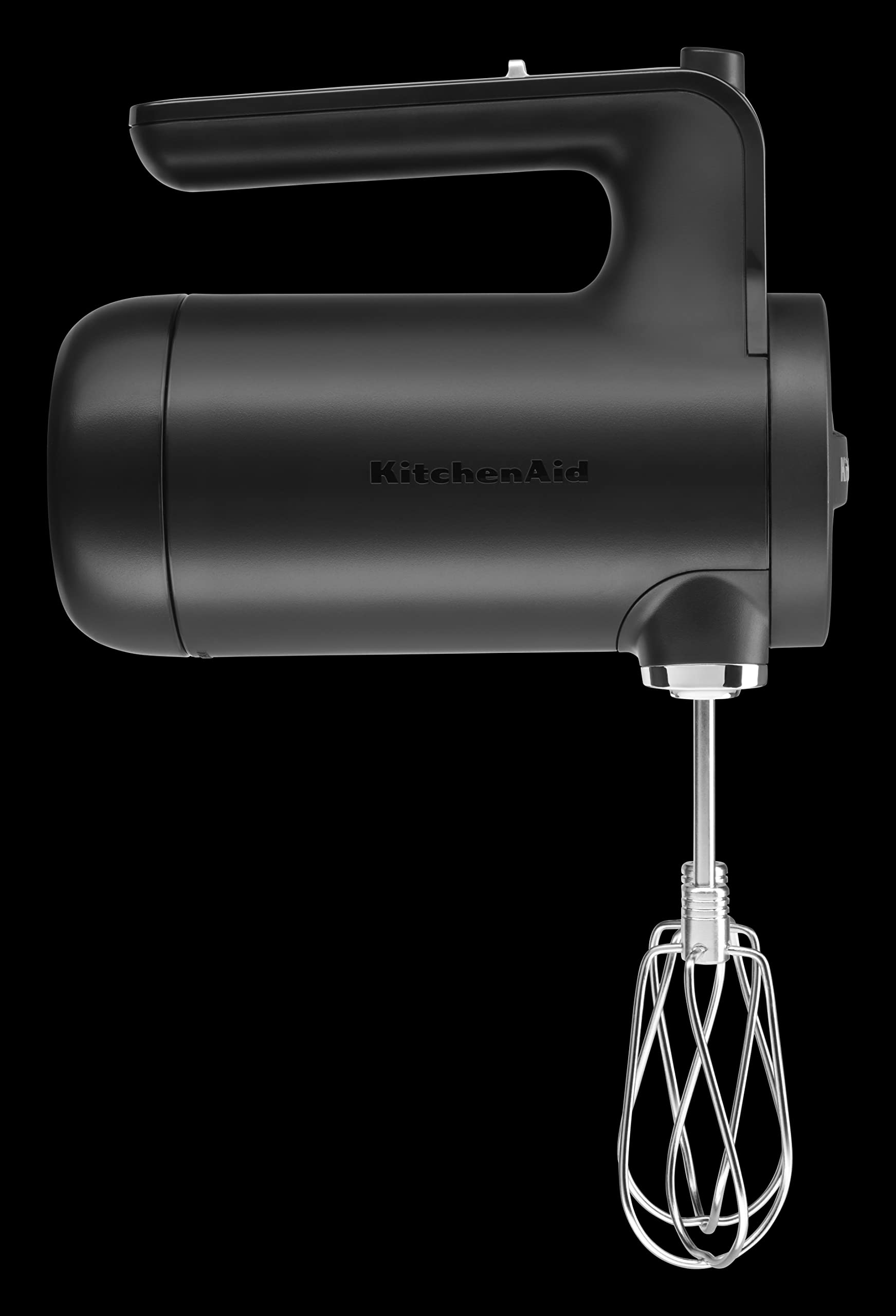 KitchenAid Cordless Variable Speed Hand Blender with Chopper and Whisk Attachment - KHBBV83 (Matte Black) and KitchenAid Cordless 7 Speed Hand Mixer - KHMB732 (Matte Black)