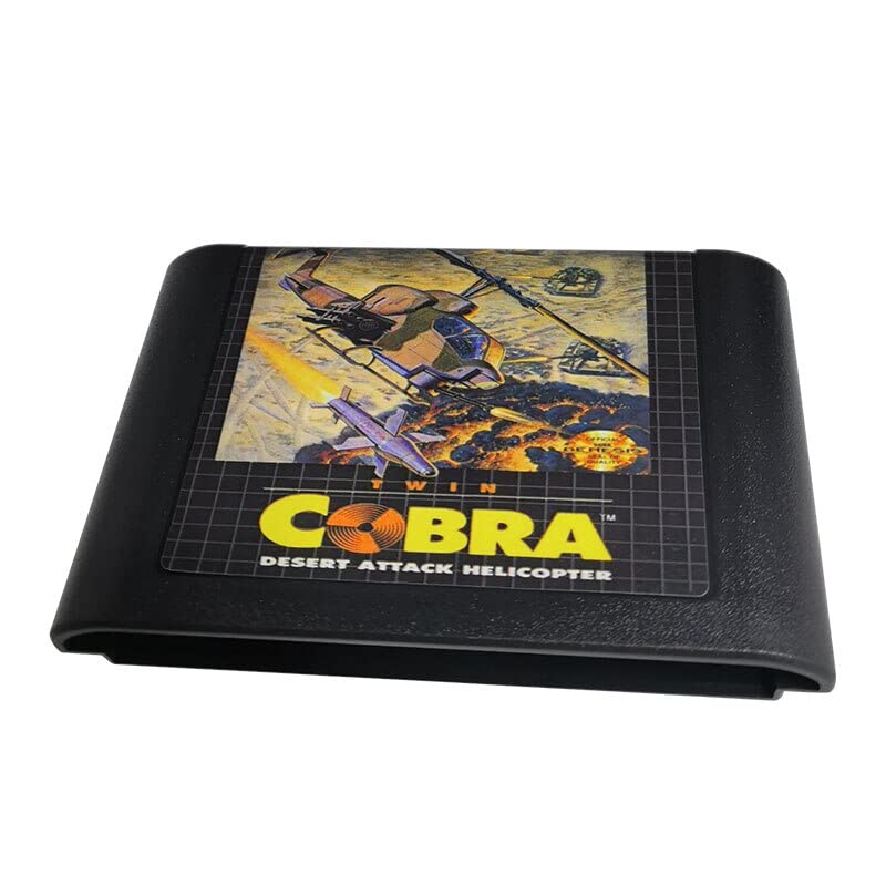 Twin Cobra Game Cartridge - Games 16 Bit MD Game Card For PAL And NTSC Version