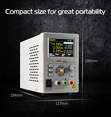LILLIPUT OWON P4305 Single Channel 150W Maximum Output 0-30V / 0-5A Output 1mV/1mA Linear DC Power Supply
