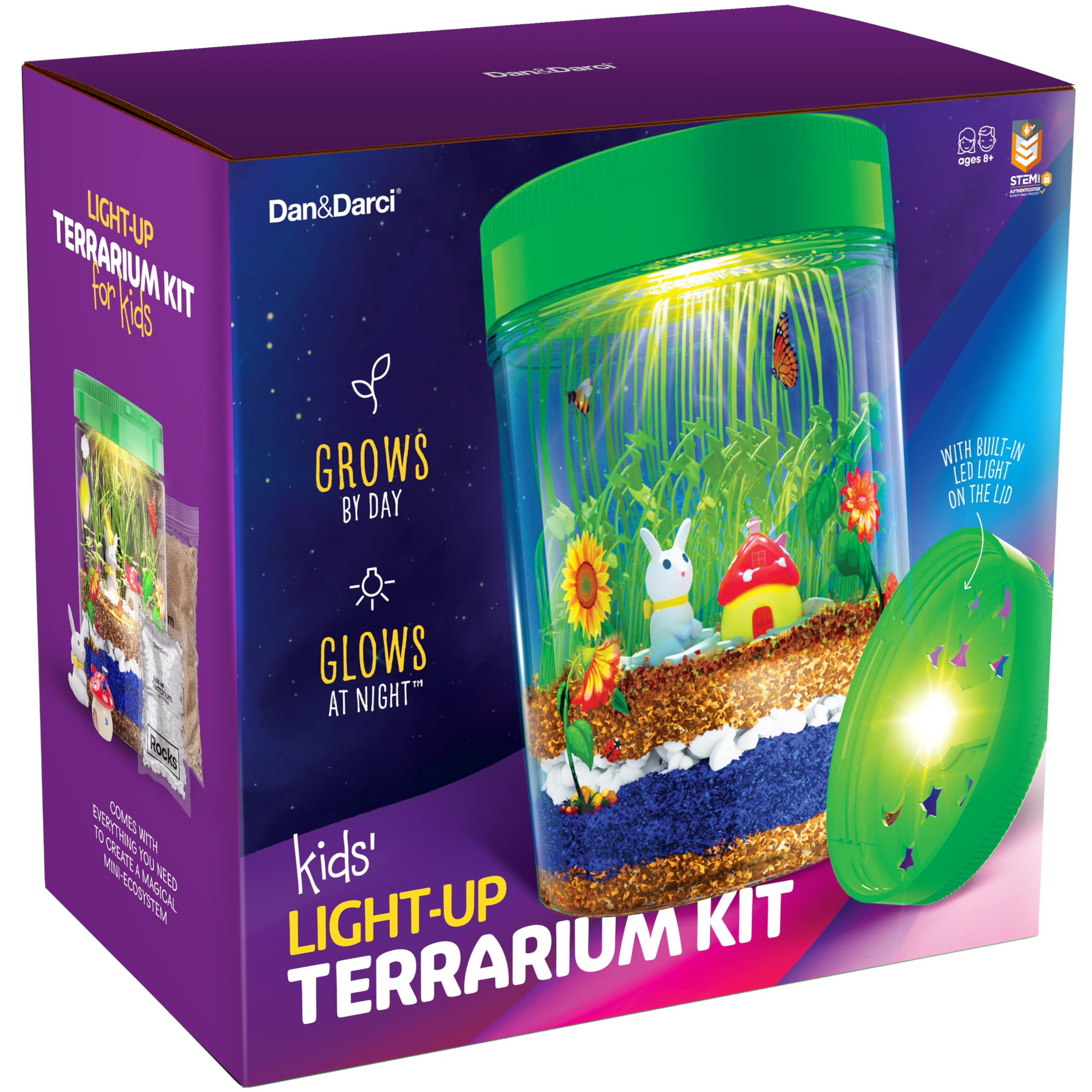 Light-Up Terrarium Kit for Kids (Old Version)