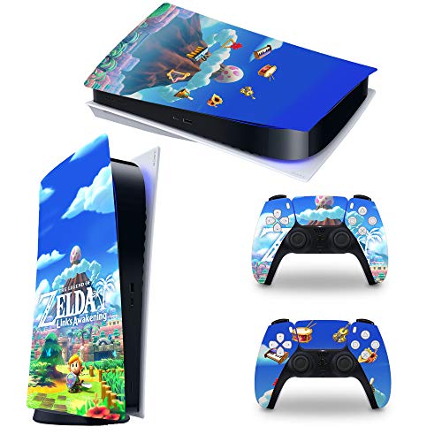 Legend game PS5 Digital Edition Whole Body Vinyl Skin Sticker Decal Cover for Playstation 5 Digital Edition System Console and Controllers