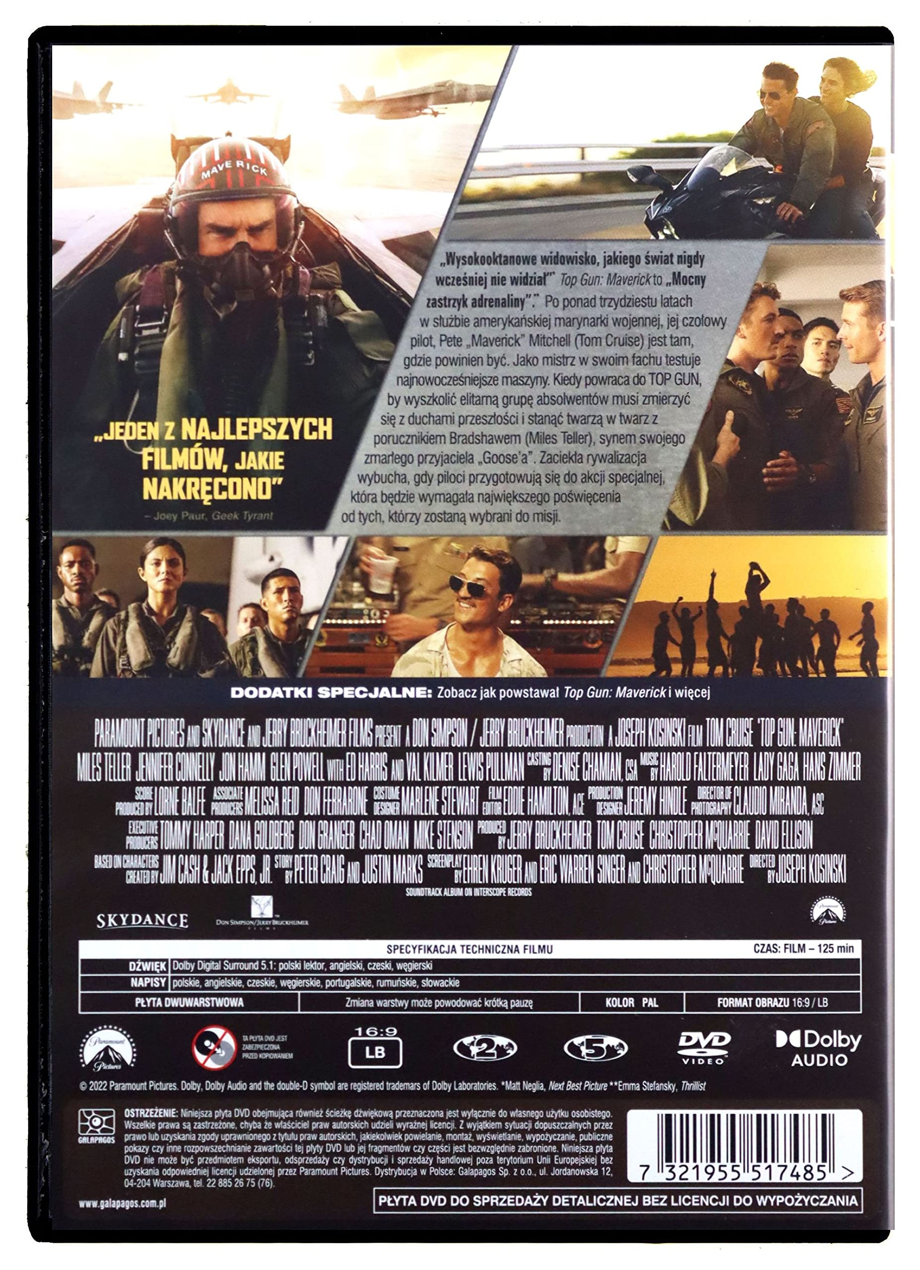 Top Gun: Maverick [DVD] (IMPORT) (No Dutch version)