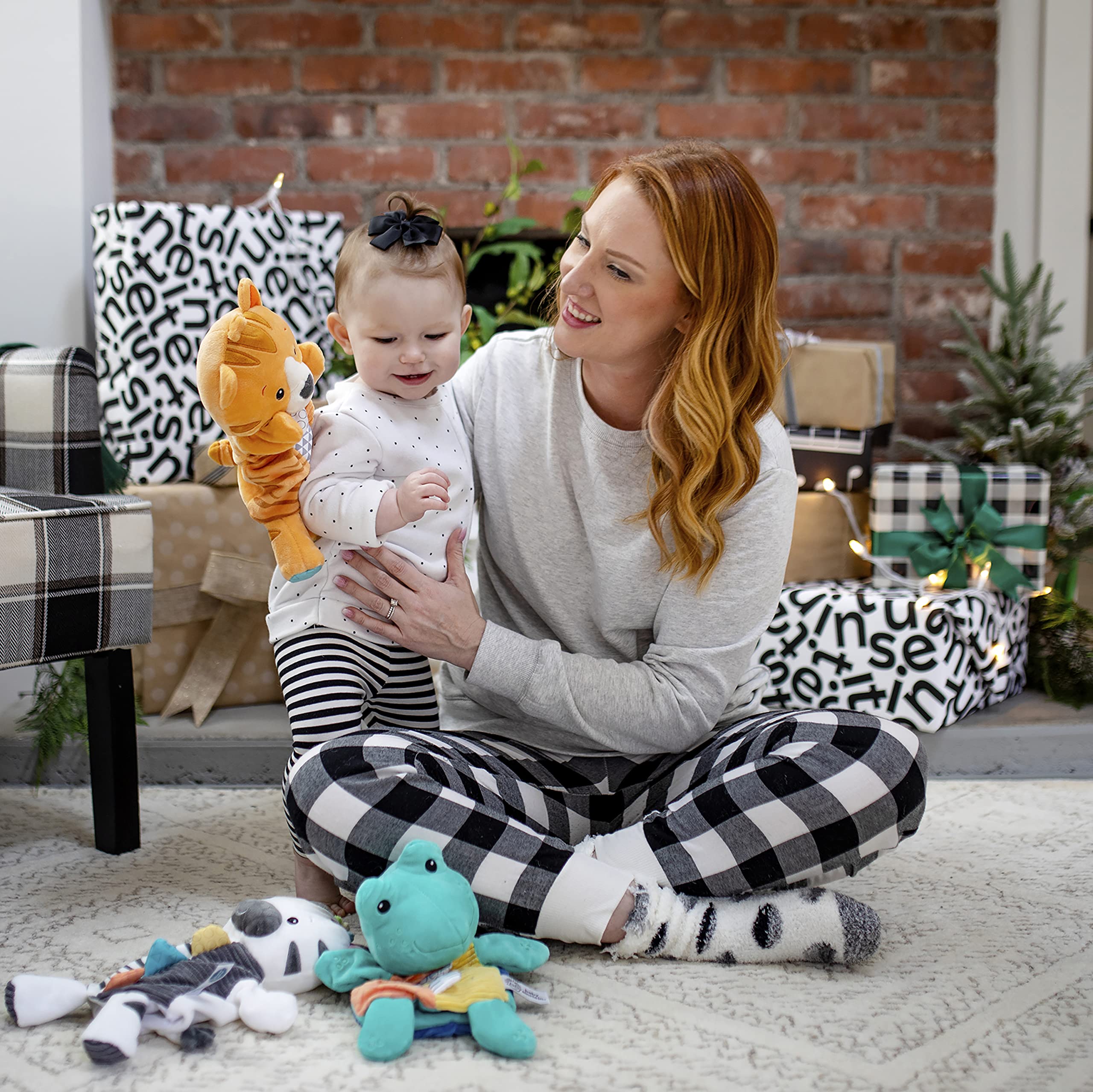 Mary Meyer Baby Einstein First Discoveries Hand Puppet Pal, 13-Inches, Zen Zebra