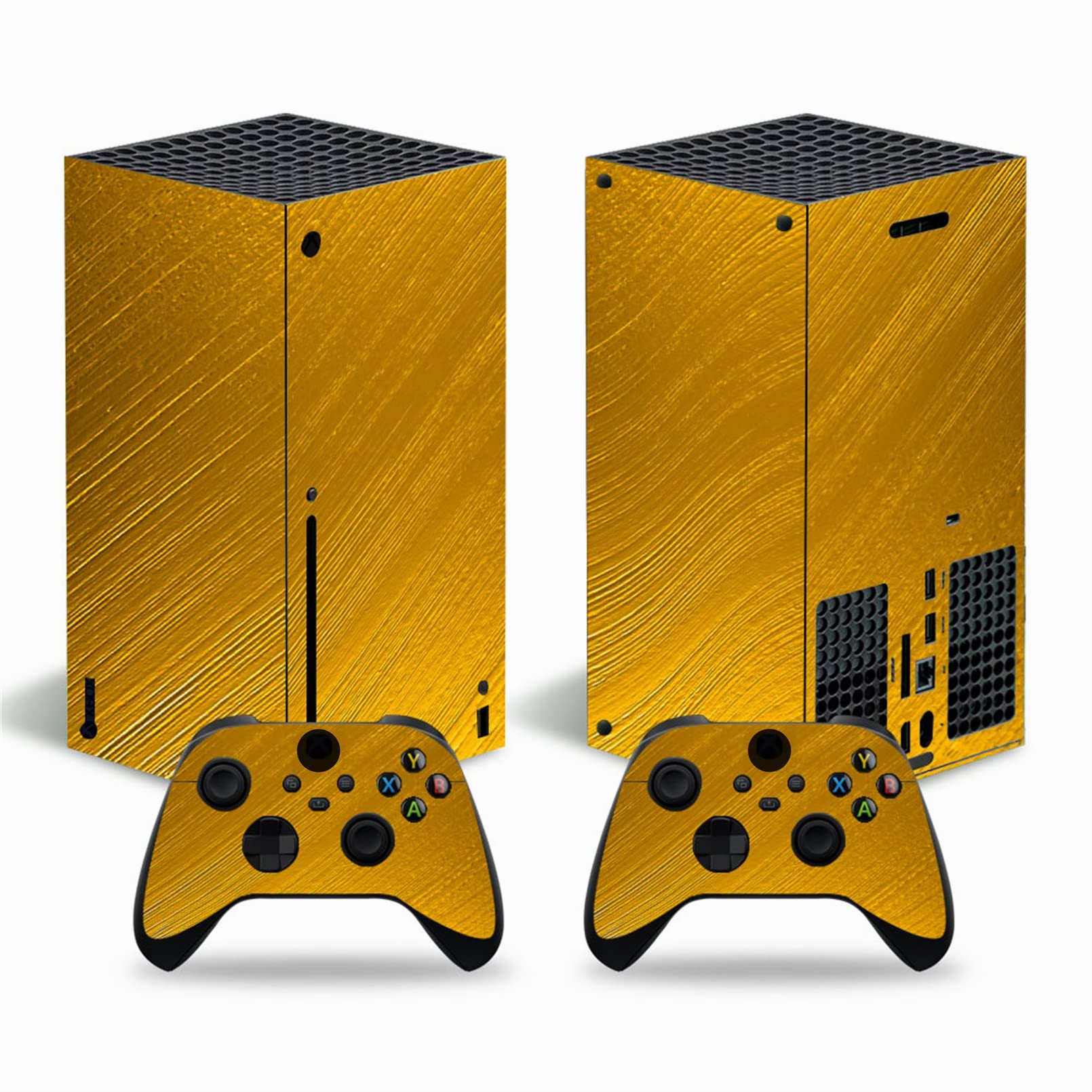 Top factory Skin Decal Protective Vinyl Skin Decal Cover for Series X Console Skins Wrap Sticker with Two Free Wireless Controller Decals 76969 Decal