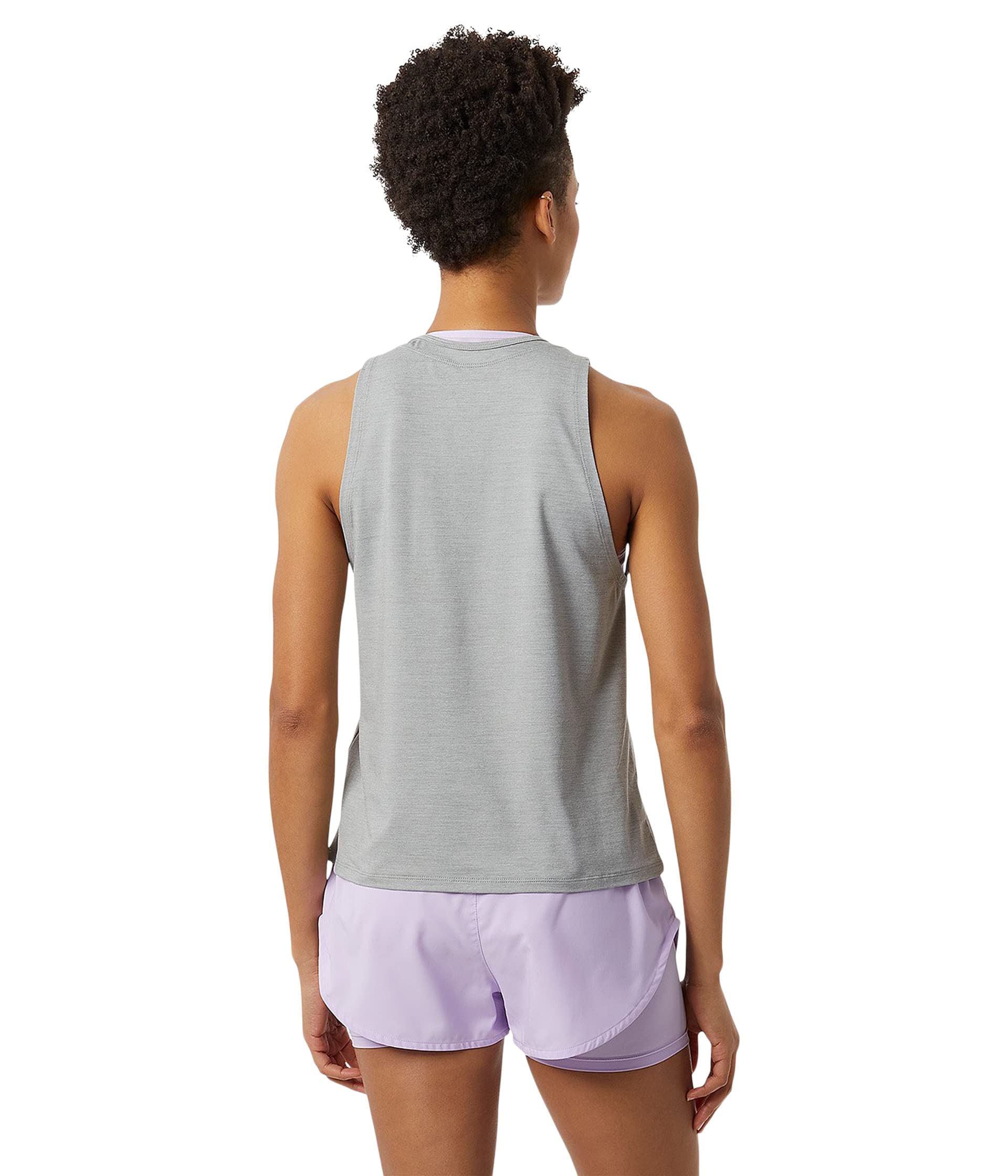 New Balance Women's Achiever Tank Top 22, Athletic Grey, Small