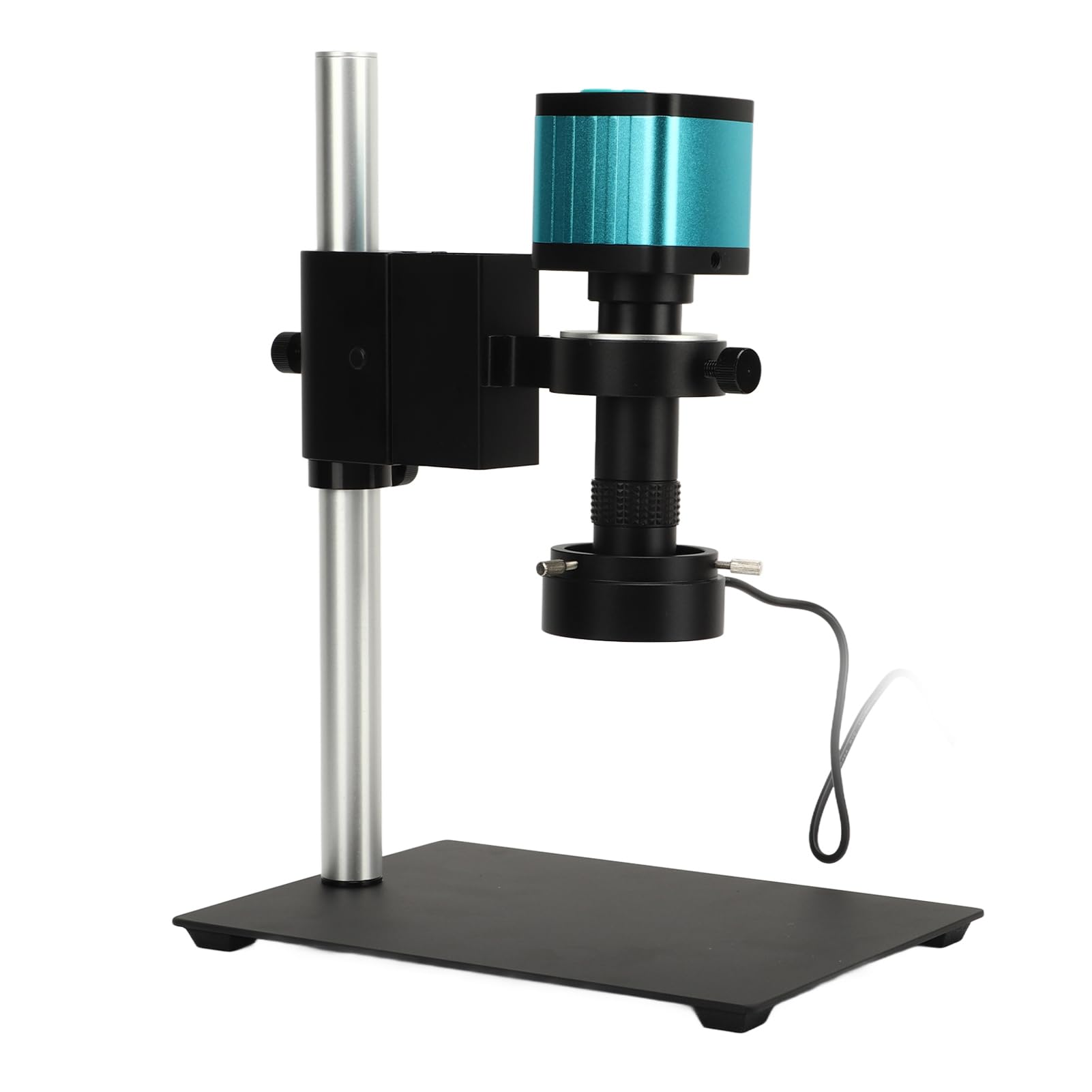 Microscope Camera, USB 2.0 100‑240VAC 400-700nm 2MP Easy Operation Industry Camera for Photo (US Plug)