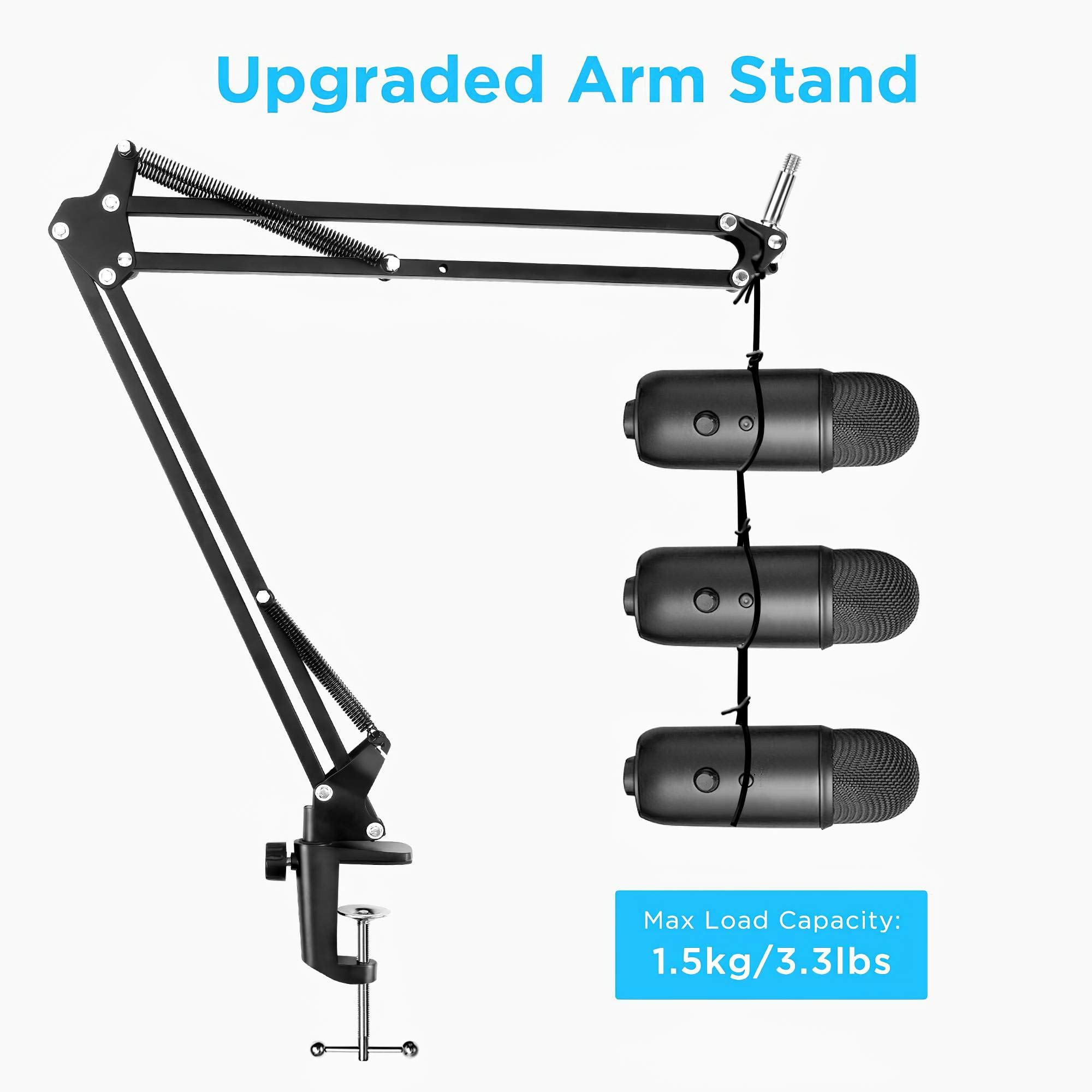 MU077 Heavy Duty Microphone Stand