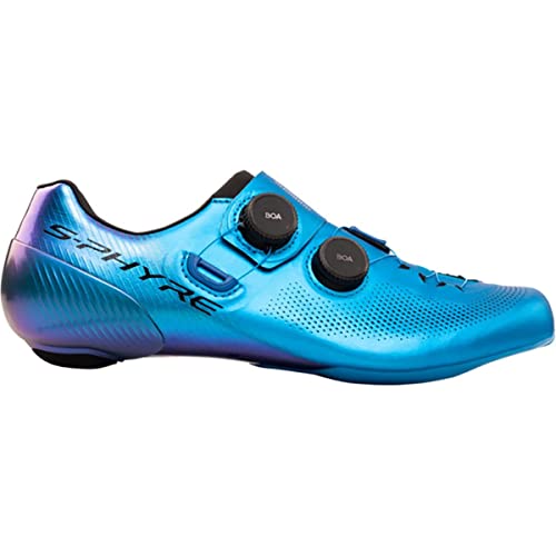 SHIMANO RC903 S-PHYRE Wide Cycling Shoe - Men's Blue, 41.0