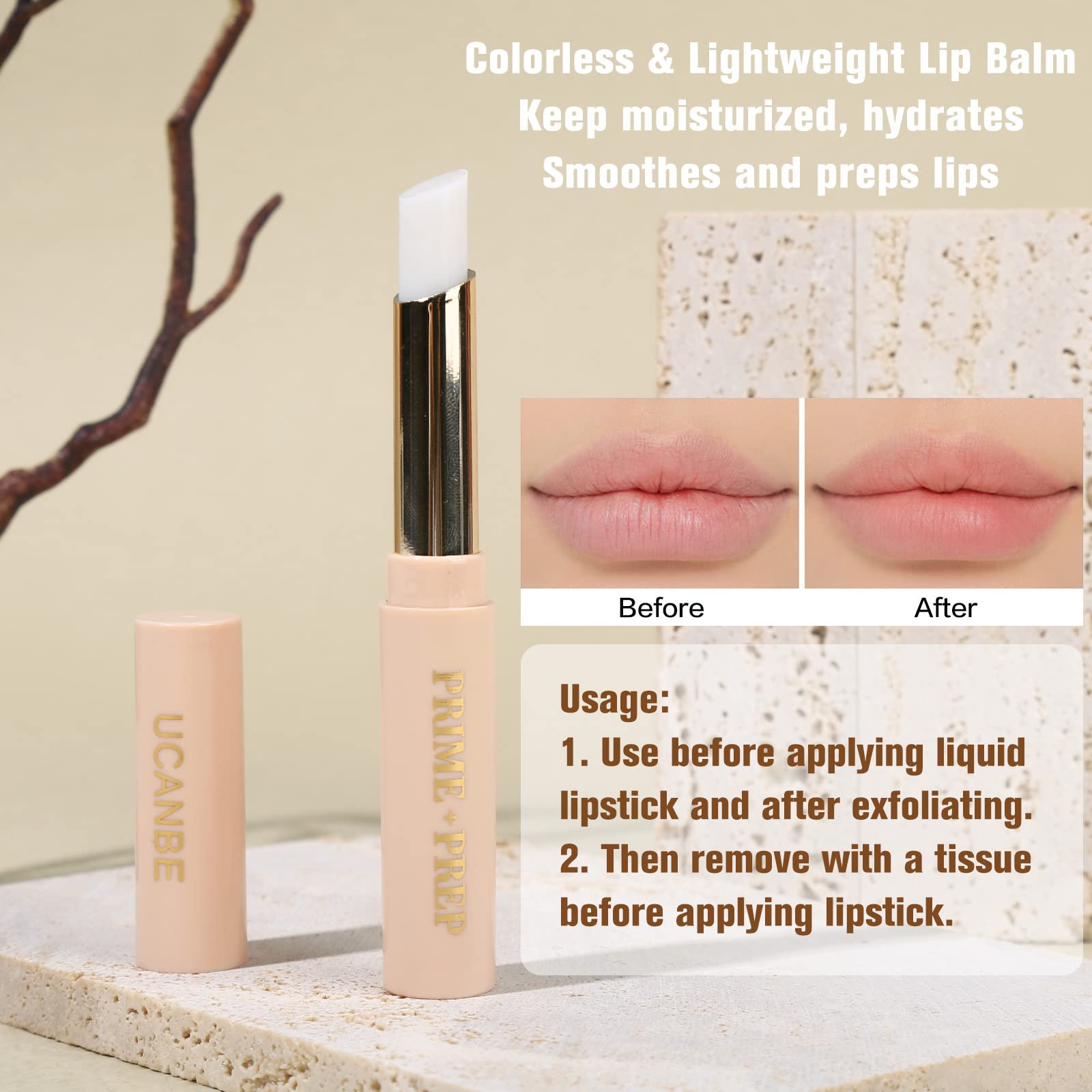 UCANBE 13pcs Lipstick Makeup Kit, 6 Matte Liquid Lip Sticks + 6 Lip Liner Pens + 1 Lip Primer, LADY'S NIGHT All in One Waterproof Long Lasting Lips Color Gloss Make up Gift Set