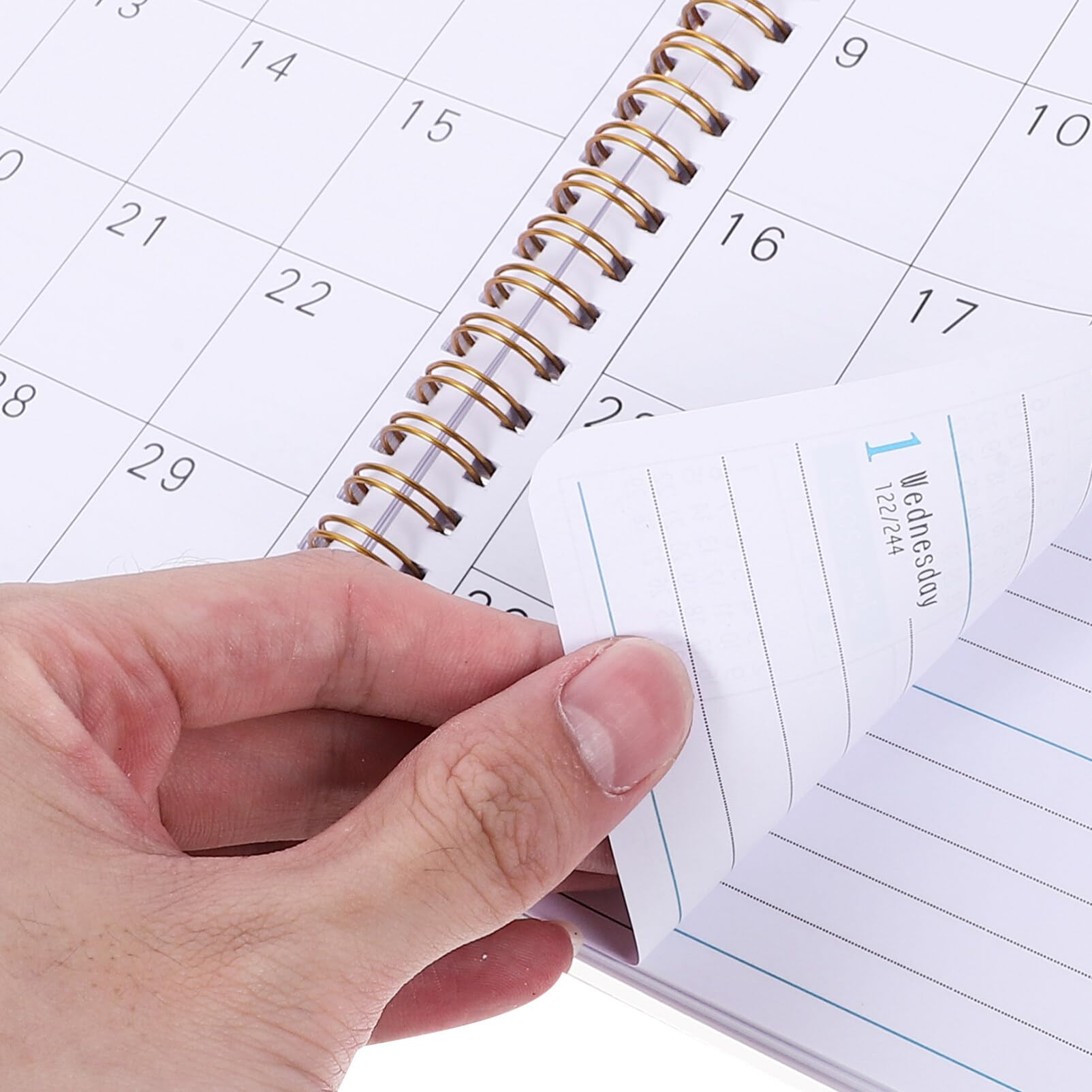 MAGICLULU Note Book Note Pads Office Writing Notebook Office Memo Pad Daily Planner Notebook Office Supply Note Supplies Home Supply Planner Pocket Planner Organizer Portable Calendar Work
