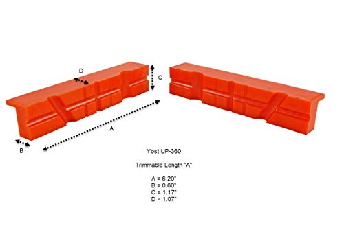 Yost Vises UP360 Universal 6 Inch Prism Style Jaw Cover