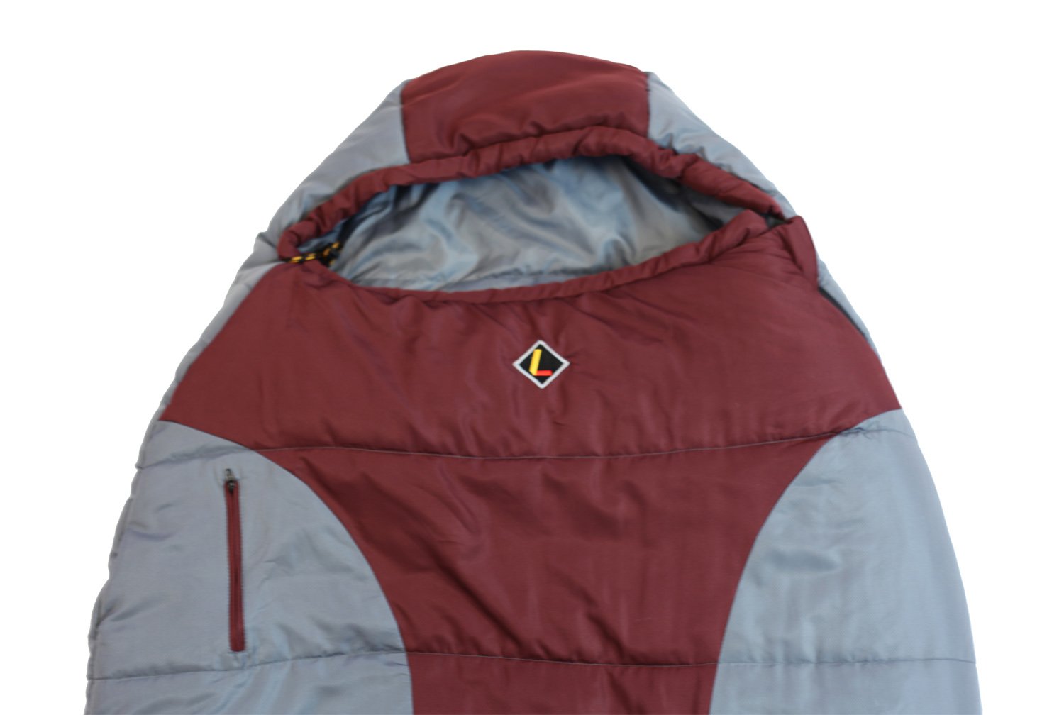 Ledge Sports Featherlite +0 F Degree Ultra Light Design, Ultra Compact Sleeping Bag (84 X 32 X 20, Maroon)