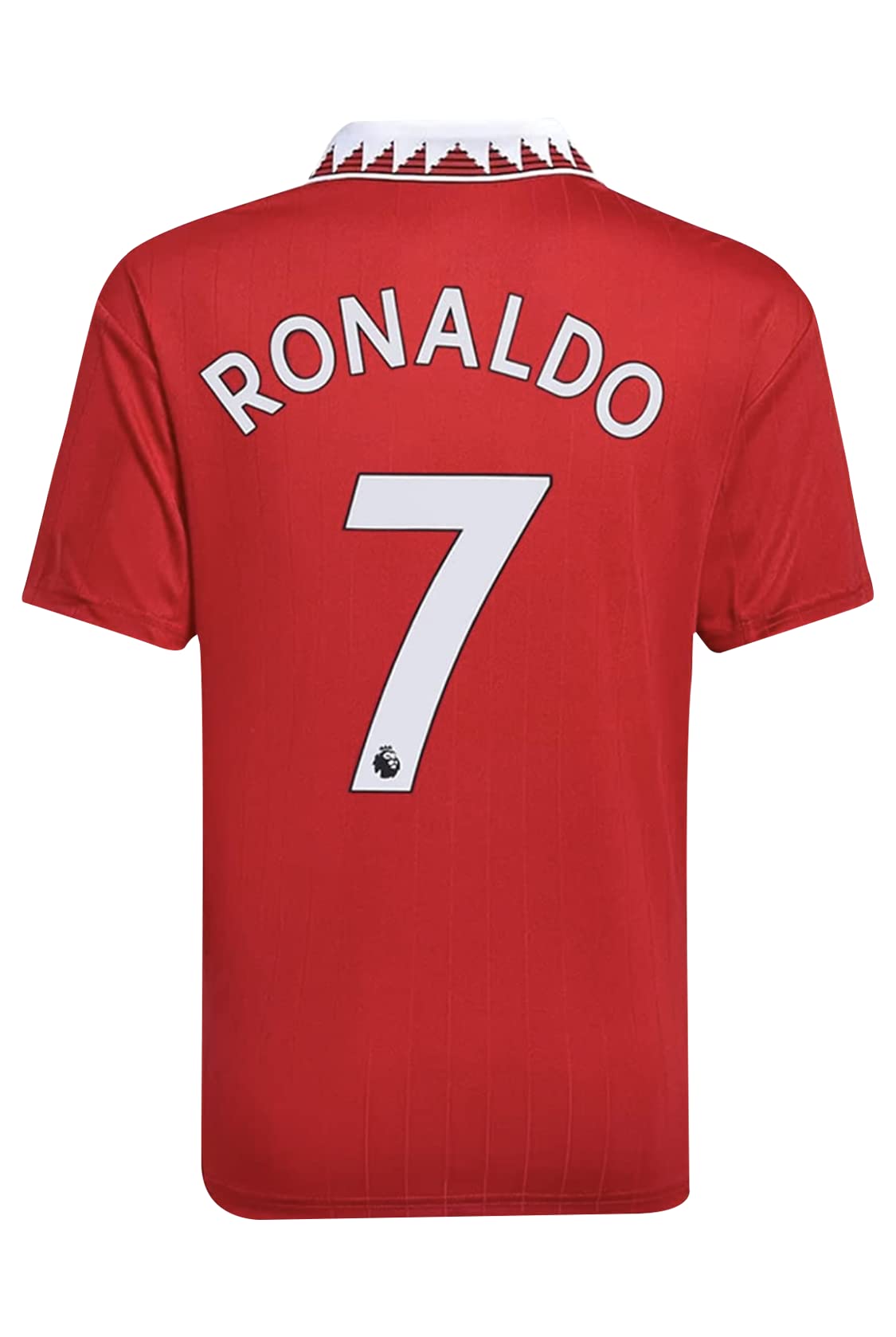 Manchester Ronaldo Red Home Soccer Kids Set (Jersey + Shorts + Socks) Kit Size Medium (8-9 Years Old) for Youth