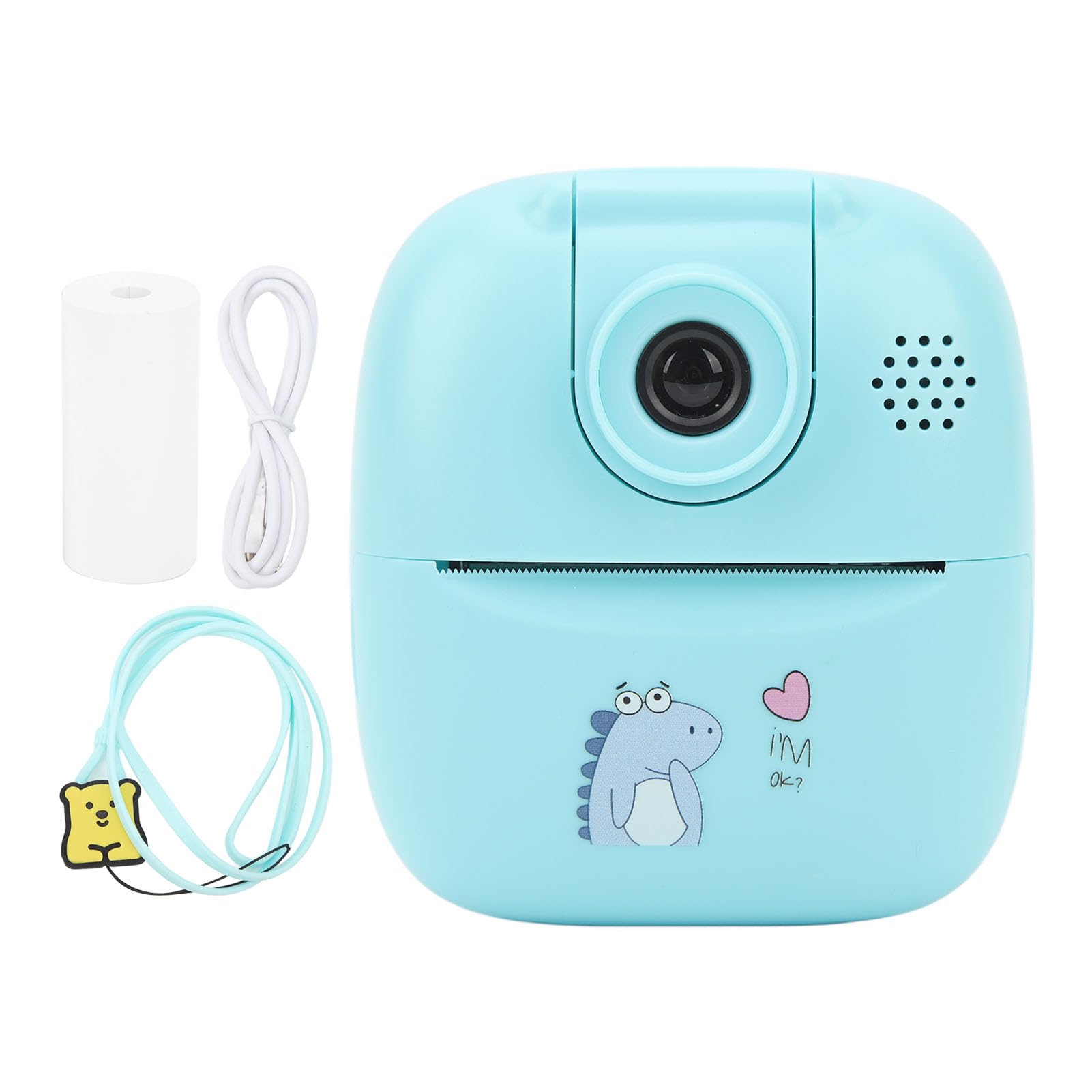 Mini Camera Rechargeable 2.0 Inch IPS Wide Application Thermal Printing Portable Printer for Kids