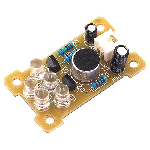 Voice Control 5MM Green LED Melody Light Electronic Production Kit DIY Fun Production Parts