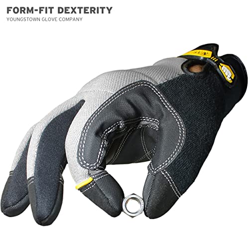 Youngstown Glove Company mens Kevlar Gloves, Gray, Large US