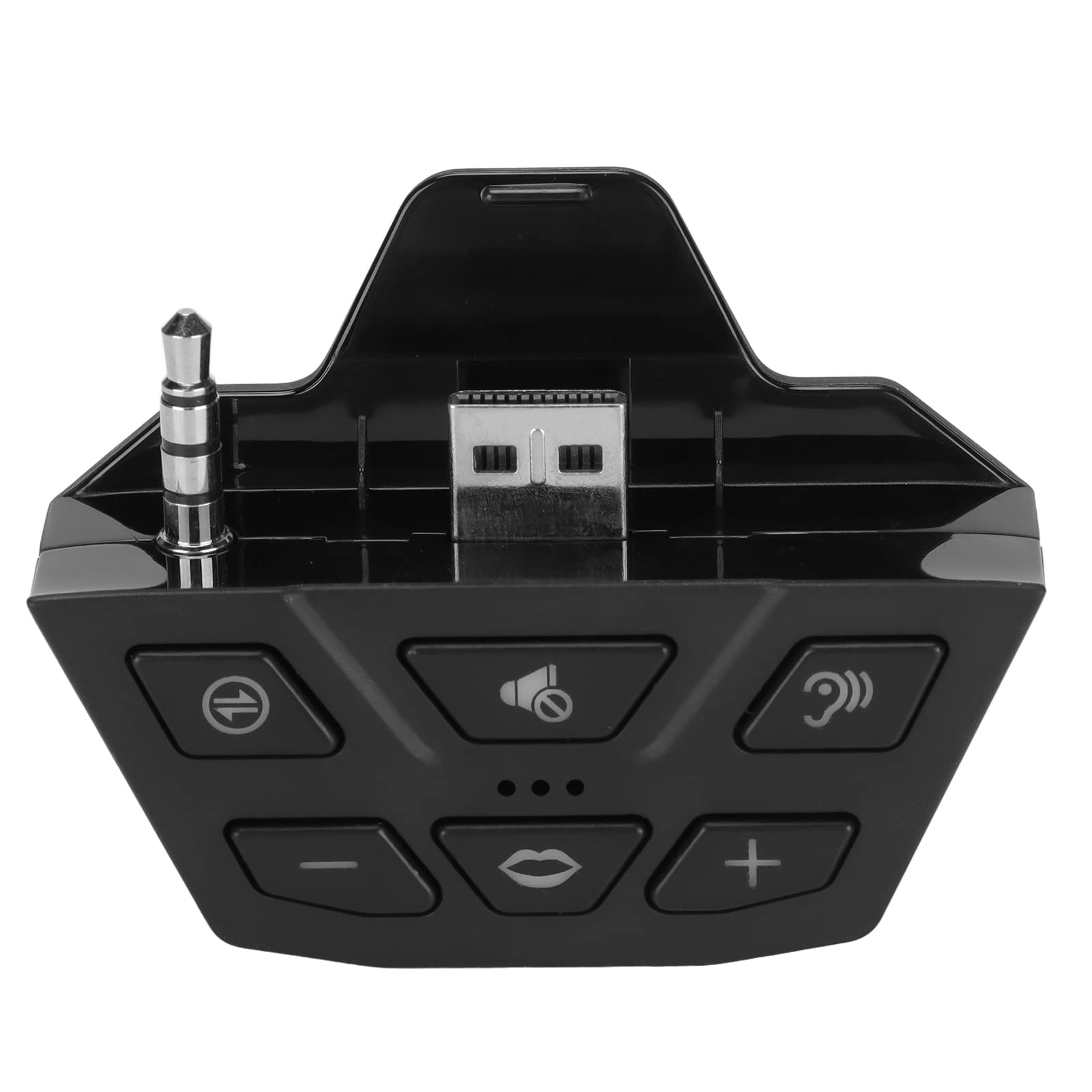 Stereo Headset Adapter, for Xbox One Xbox Series X Controller, with 3.5mm Headphone Jack, Professional Gamepad Headphone Converter, Plug and Play