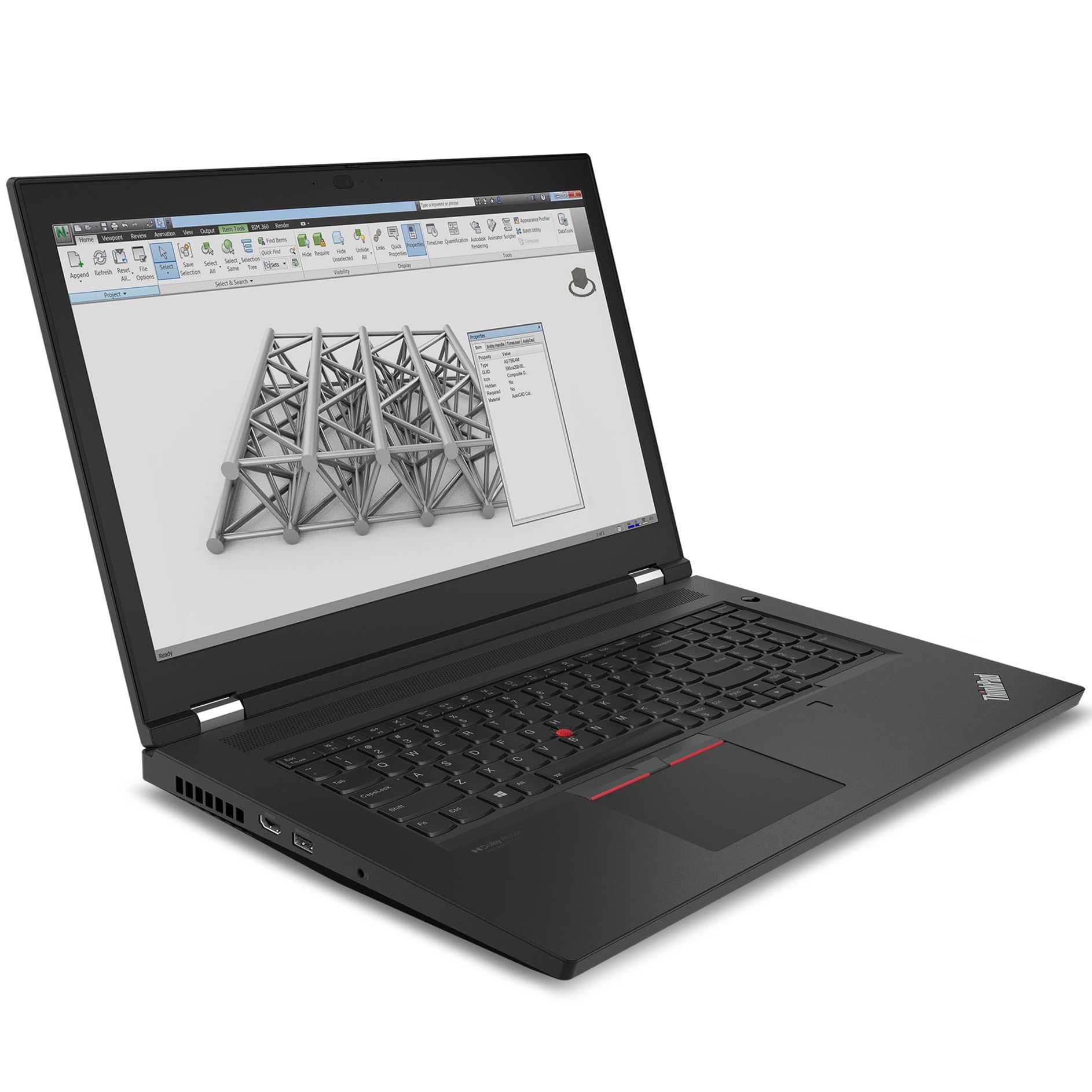 Lenovo ThinkPad P17 Gen 2 Mobile Workstation 17.3" FHD Business Laptop Computer, Intel Octa-Core i7-11850H, Quadro T1200, 64GB DDR4 RAM, 2TB PCIe SSD, WiFi 6, Backlit KB, FR, Windows 11 Pro, BROAG