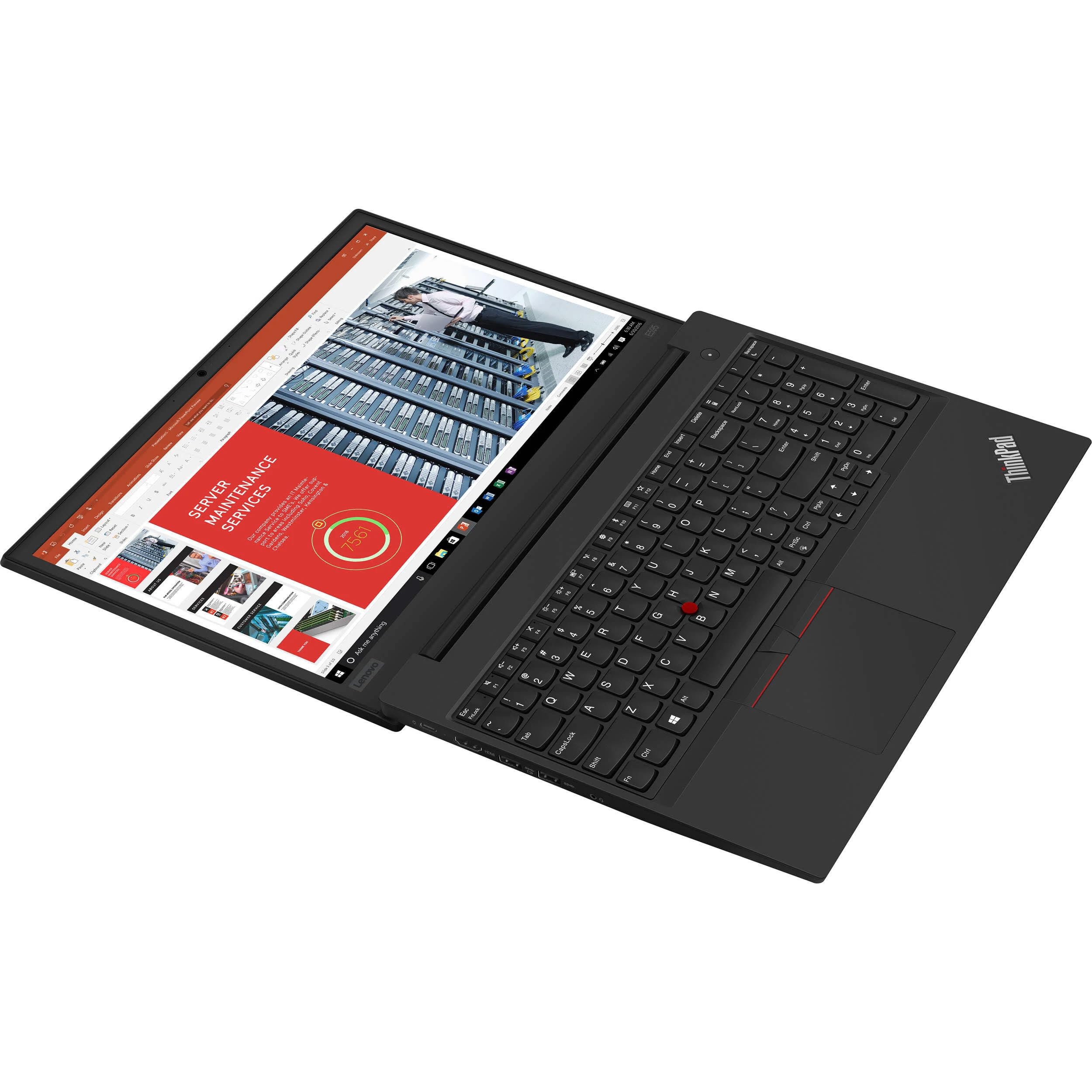 Lenovo ThinkPad E595 15.6" Full HD Laptop, AMD Ryzen 5 3500U Quad-Core, Up to 3.70 GHz, 8GB Ram, 256GB SSD, Windows 10 Pro