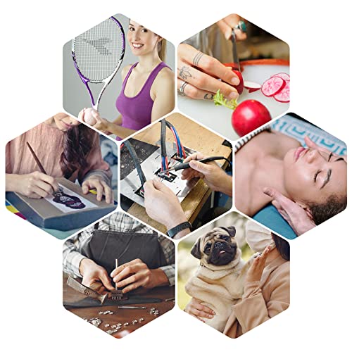 tifanso 12 PCS Finger Cots - Finger Protectors Gel Finger Gloves Covers Fingertip Sleeves Guards for Cracked Skin, Trigger Finger and More, Large Size