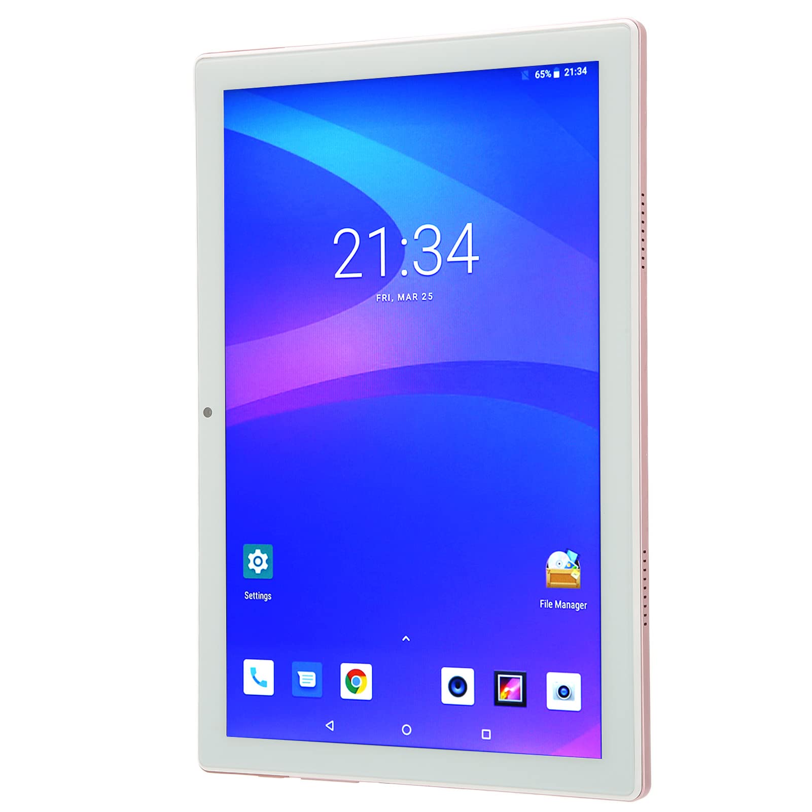 MAVIS LAVEN 10.0in Tablet, Calling Tablet 100‑240V 8GB 256GB for Android 11.0 Front 8MP Rear 13MP 8 Core CPU Pink for Working (EU Plug)