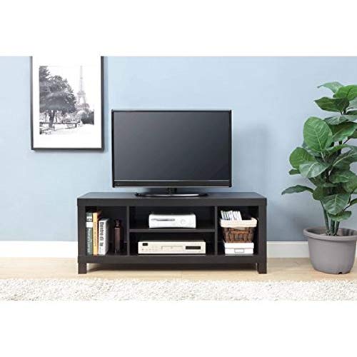 Mainstay.. TV Stand for TVs up to 42", Dimension: 47.24 x 15.75 x 19.09 Inches (White) (Espresso)