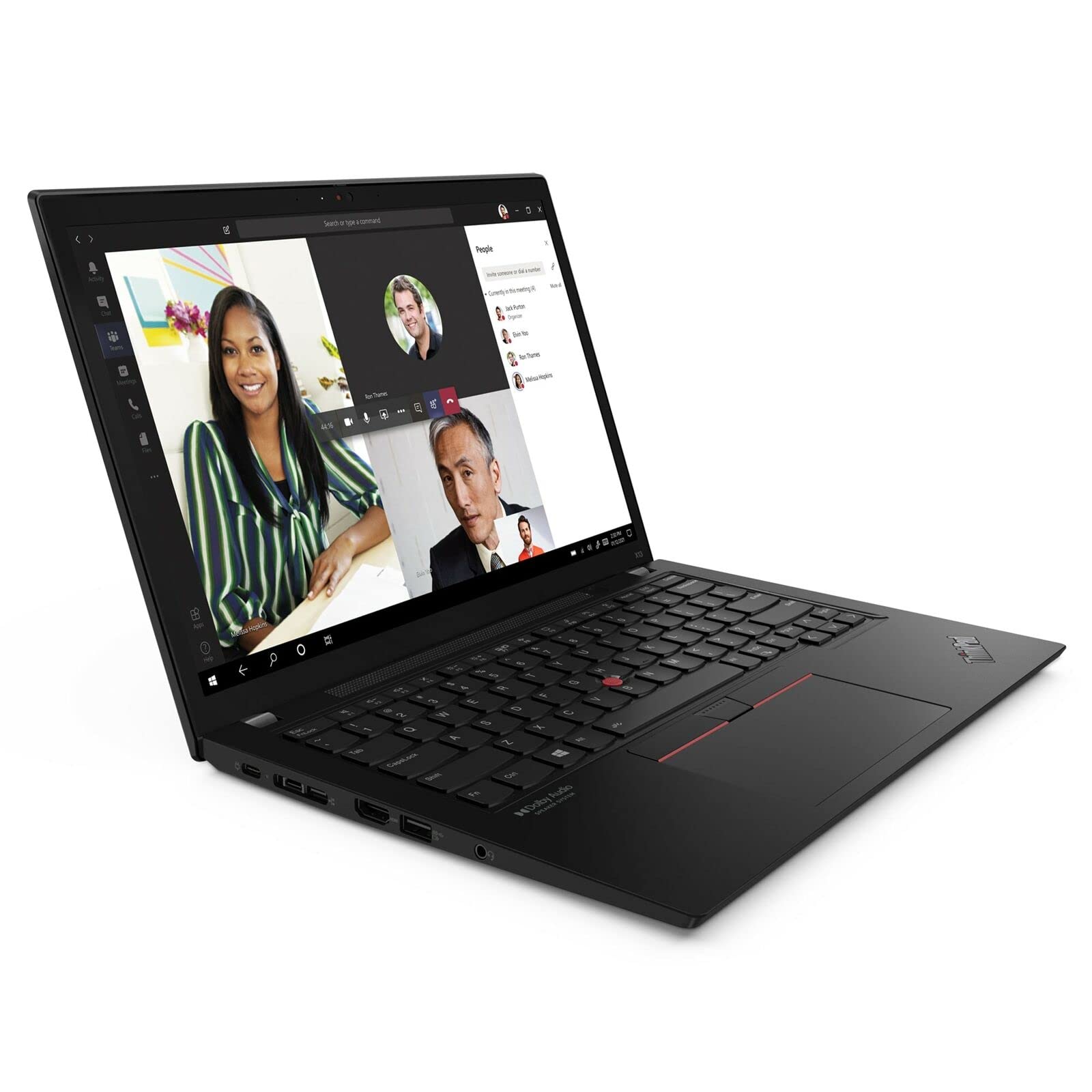 Lenovo ThinkPad X13 13.3" HD (Intel 4-Core i7-10510U, 32GB DDR4, 512GB PCIe SSD) IPS Slim Business Laptop ThinkShutter Webcam, Fingerprint Reader, Thunderbolt, Backlit, Windows 10 Pro (Renewed)