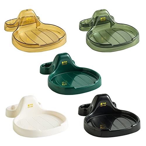 kmobruzy Pan Lid Holder Supports Spoons Pot Cover Rests Spatula Stand for Kitchen Convenience Utensils Tool Accessories Organizer Pot Lid Rack