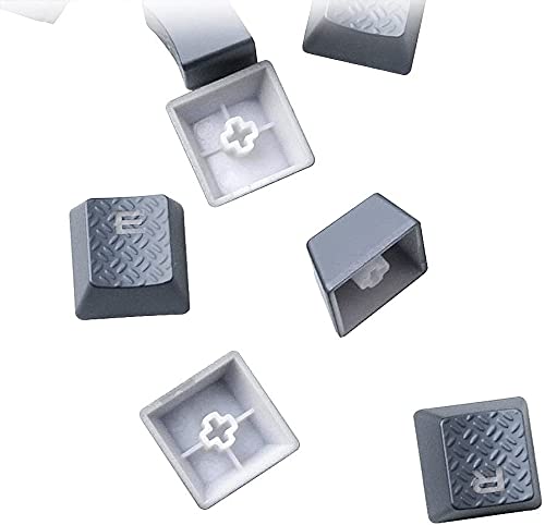 Mechanical Keyboard keycaps Non-Slip Design Backlit OEM Cherry MX keycaps FPS keycaps Professional Gaming keycaps(Black)