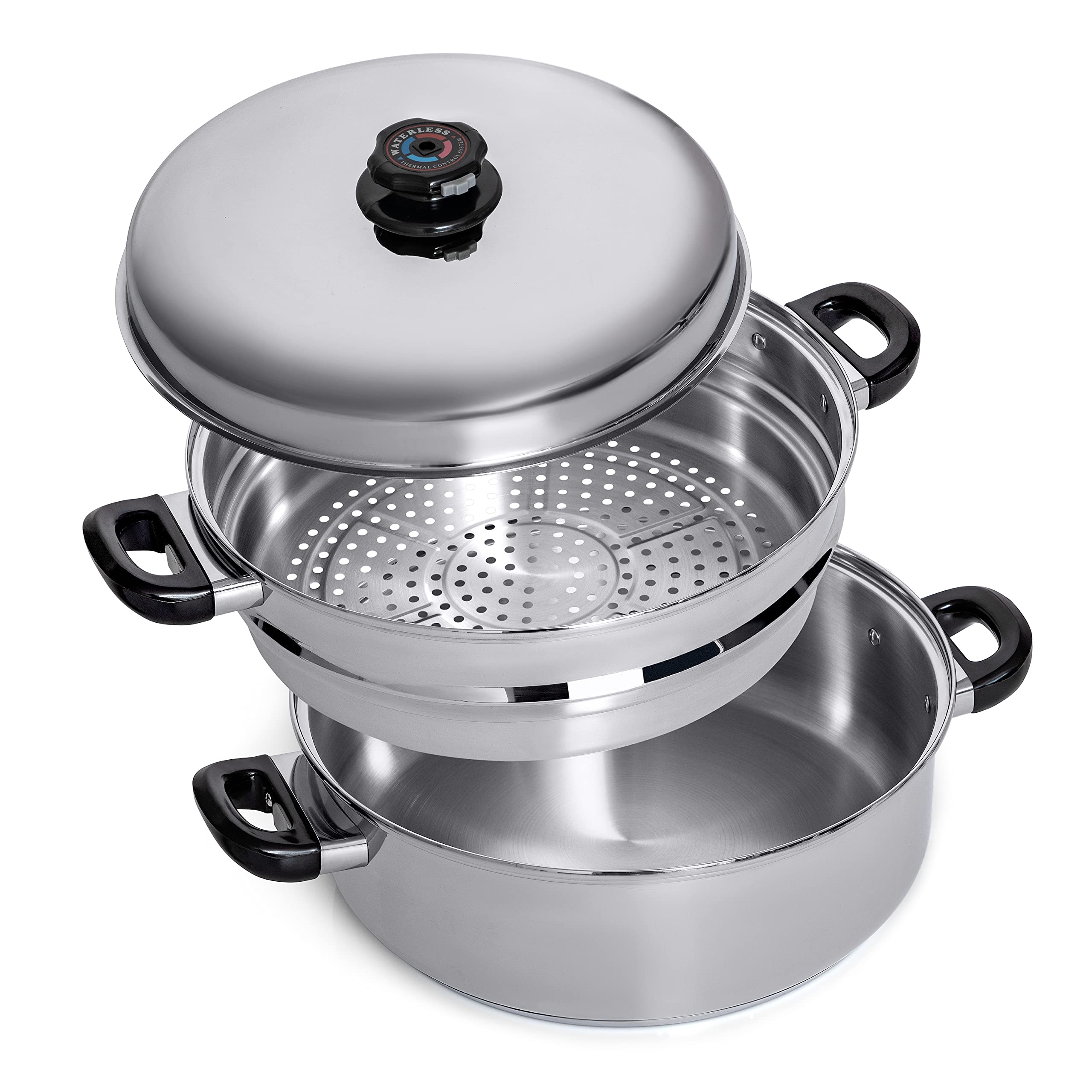 Precise Heat Surgical Stainless-Steel Oversized Skillet