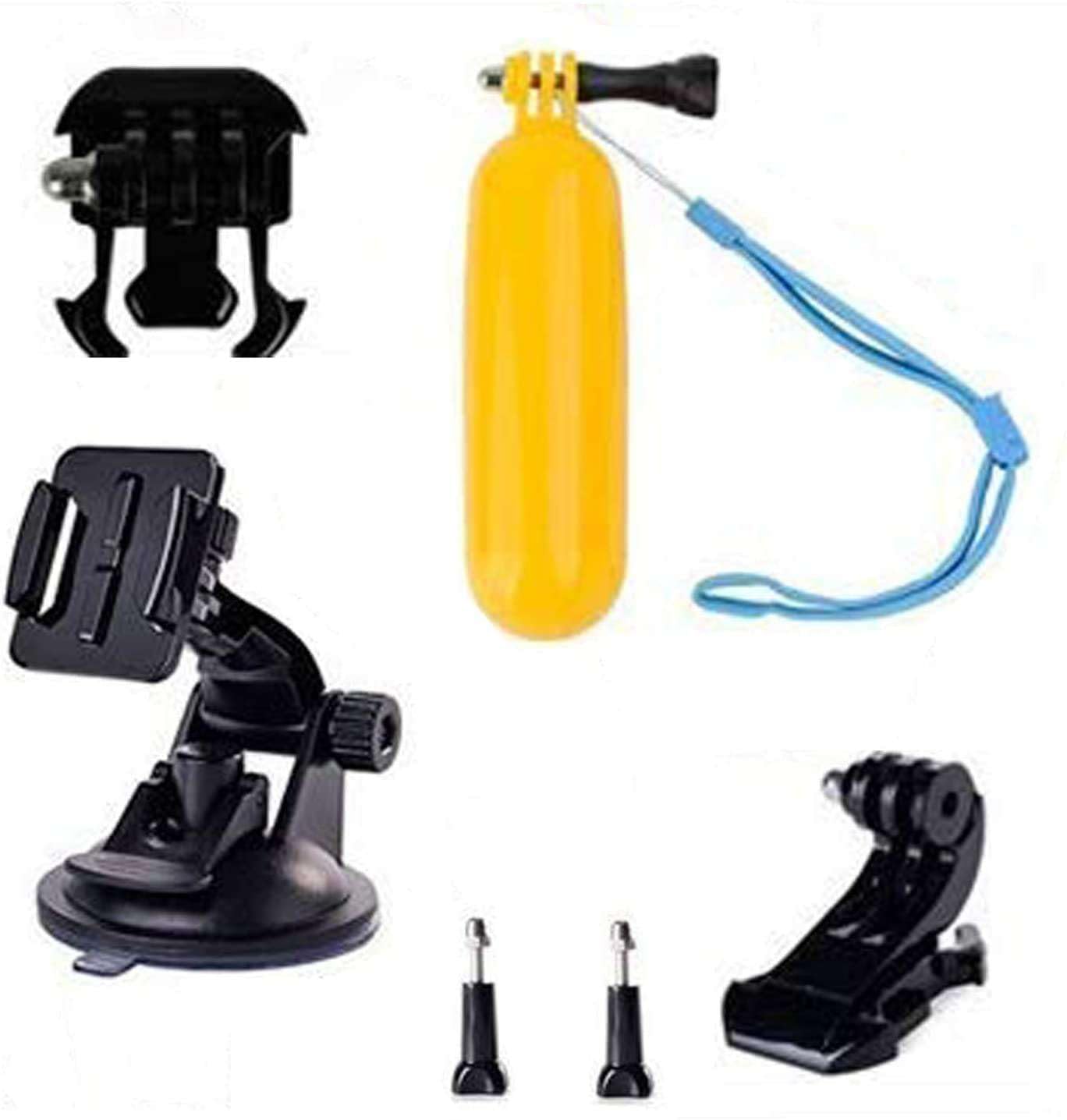 Navitech 8-in-1 Action Camera Accessories Combo Kit - Compatible with VEHO Muvi KX-2 PRO 4K Wi-Fi Action Camera