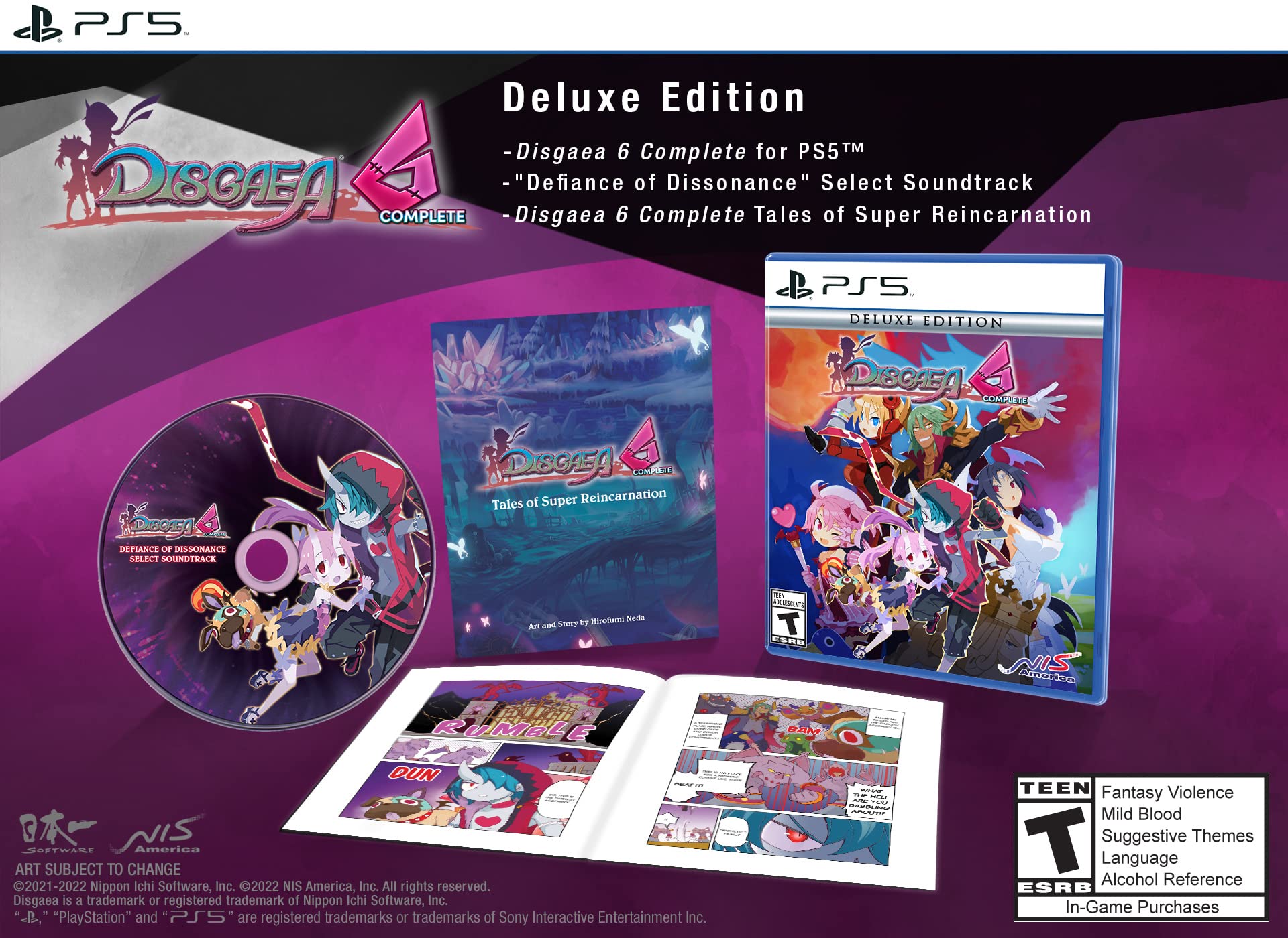 NIS America Disgaea 6 Complete: Deluxe Edition - PlayStation 5