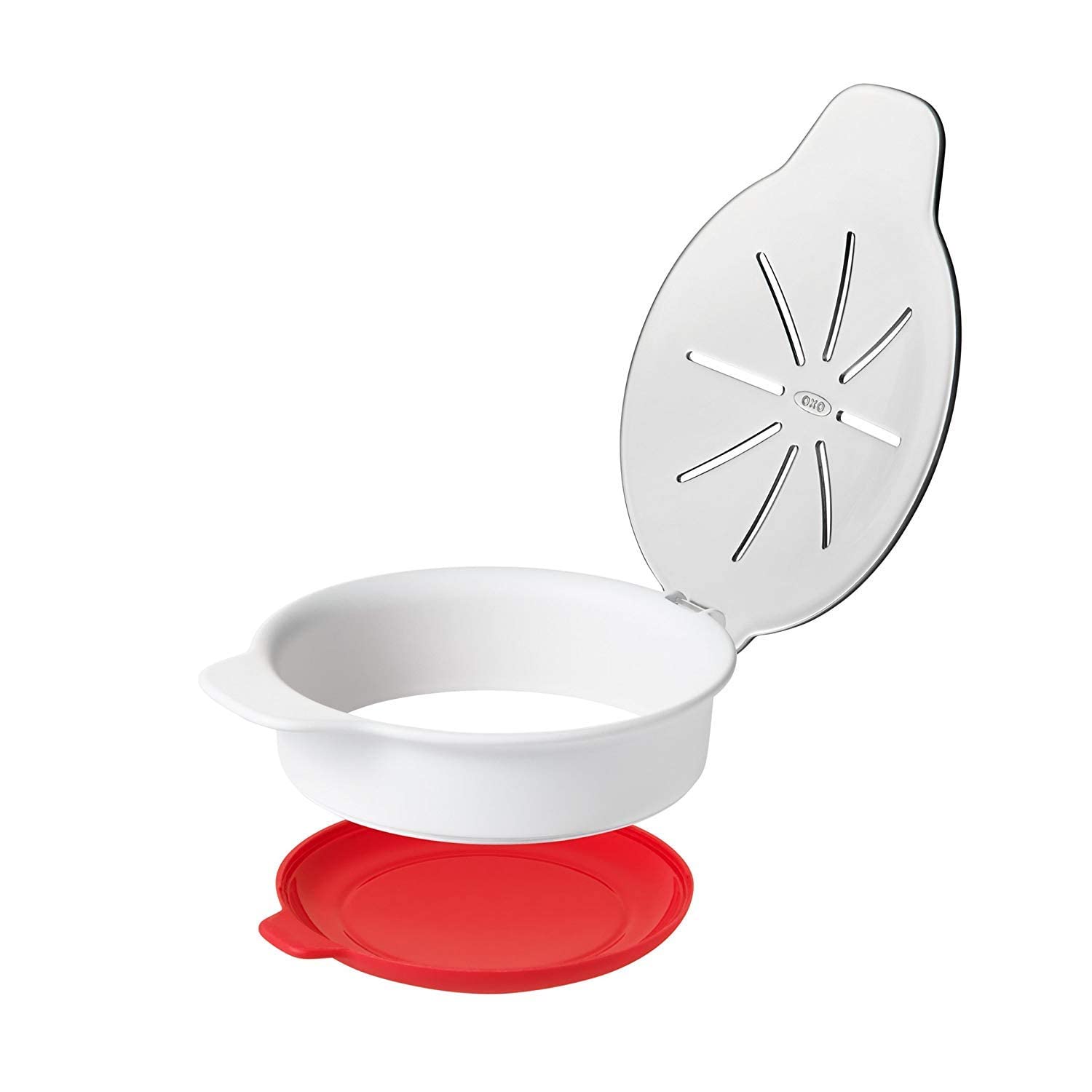 OXO Good Grips Microwave Egg Cooker, White (2 Pack)
