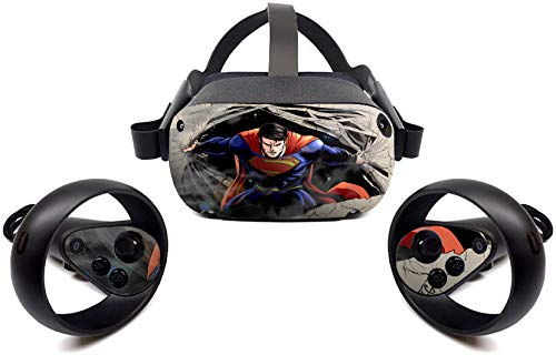 Oculus Quest VR Headset Skin sticker Super Hero American Vinyl Decal for Headset and Controller by ok anh yeu