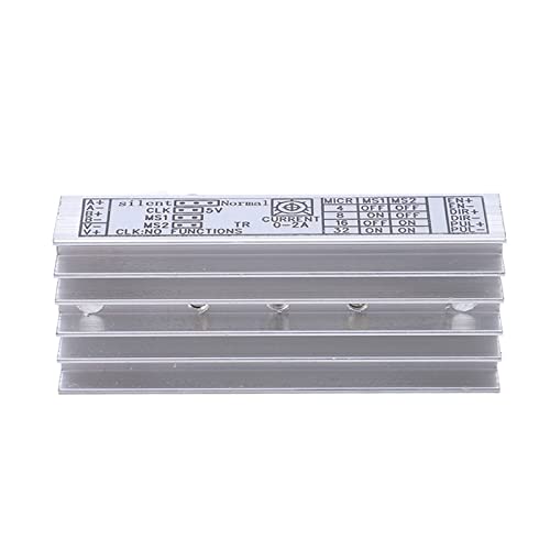 YYQTGG Stepper Motor Driver Module, Stepper Motor Driver Lightweight Long Service Life High Integration Level Small Size Foolproof for Accurate Devices