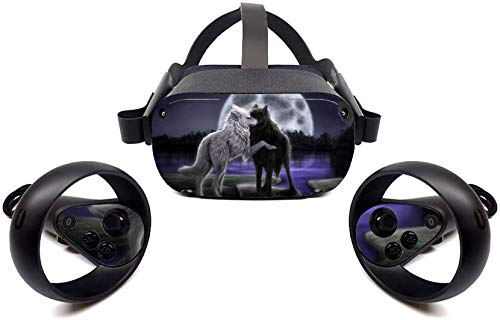 Oculus Quest VR Headset Skin sticker wild animals Vinyl Decal for Headset and Controller by ok anh yeu