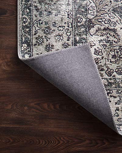 Loloi LAYLA Collection, LAY-06, Taupe/Stone, 9'-0" x 12'-0", 13" Thick, Area Rug, Soft, Durable, Vintage Inspired, Distressed, Low Pile, Non-Shedding, Easy Clean, Printed, Living Room Rug
